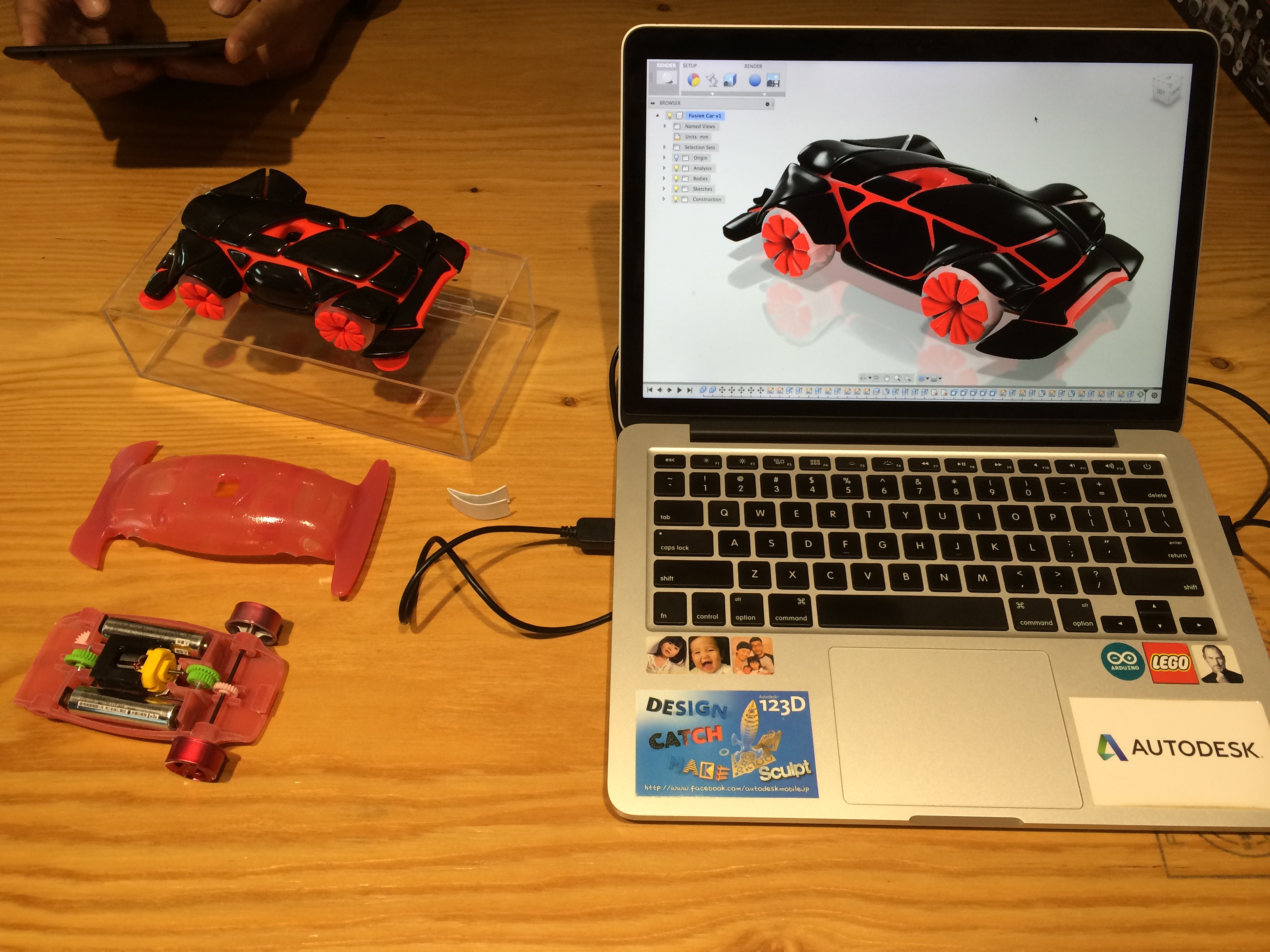 Autodesk Toy car by Yuji Fujimura at Coroflot.com