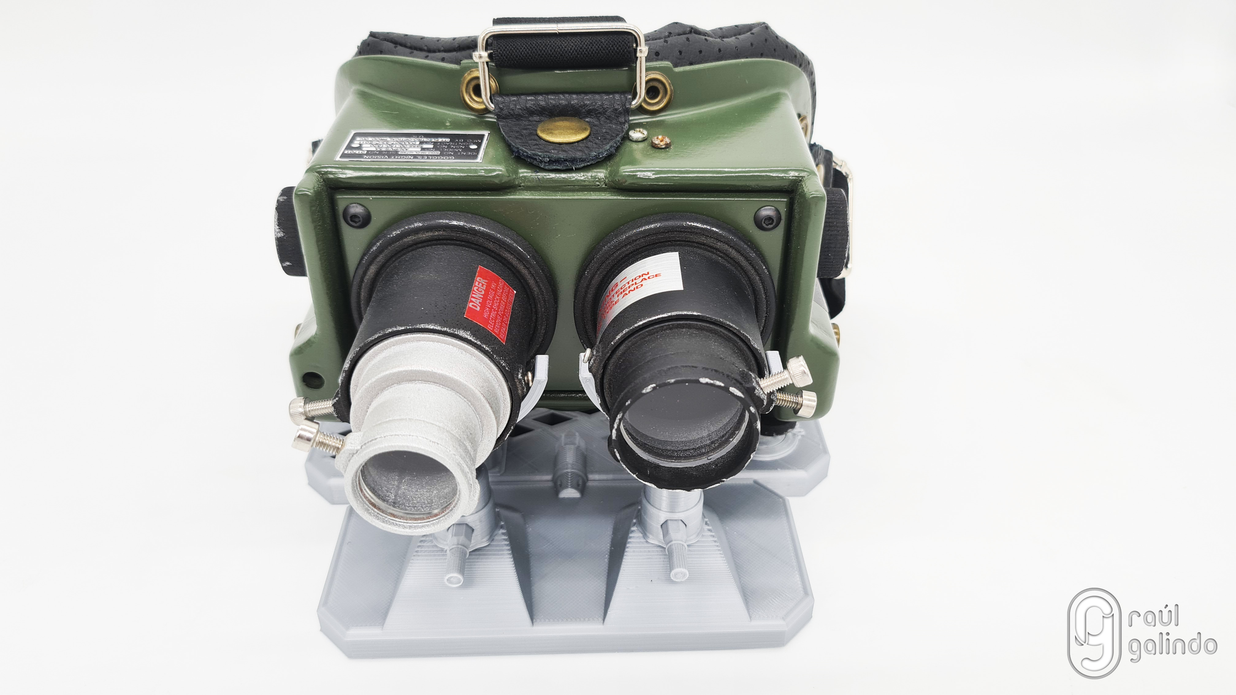 3D Printed Ecto Goggles by Raul Galindo at Coroflot.com