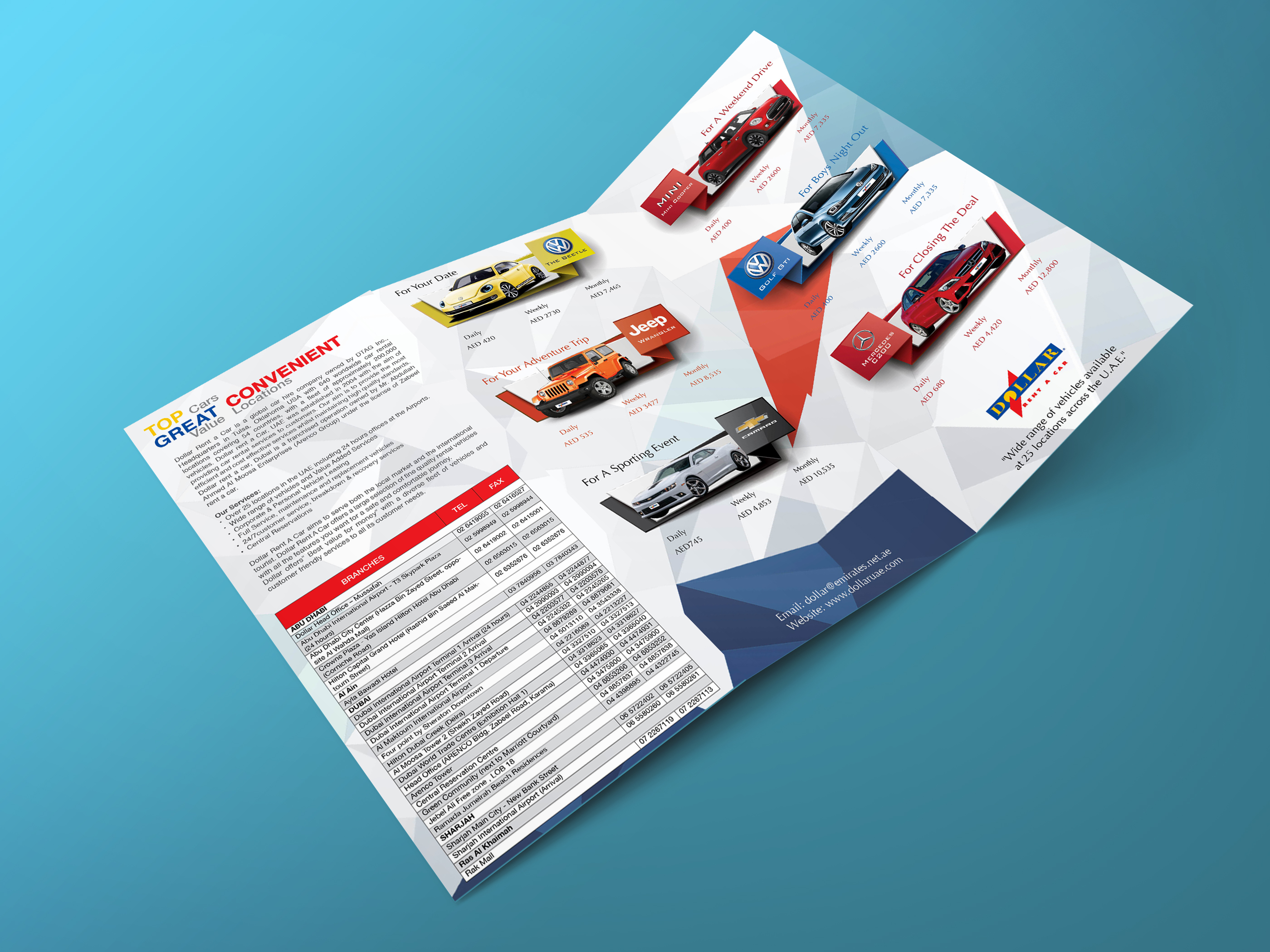 Tariff Flyer by taha azhar at Coroflot.com