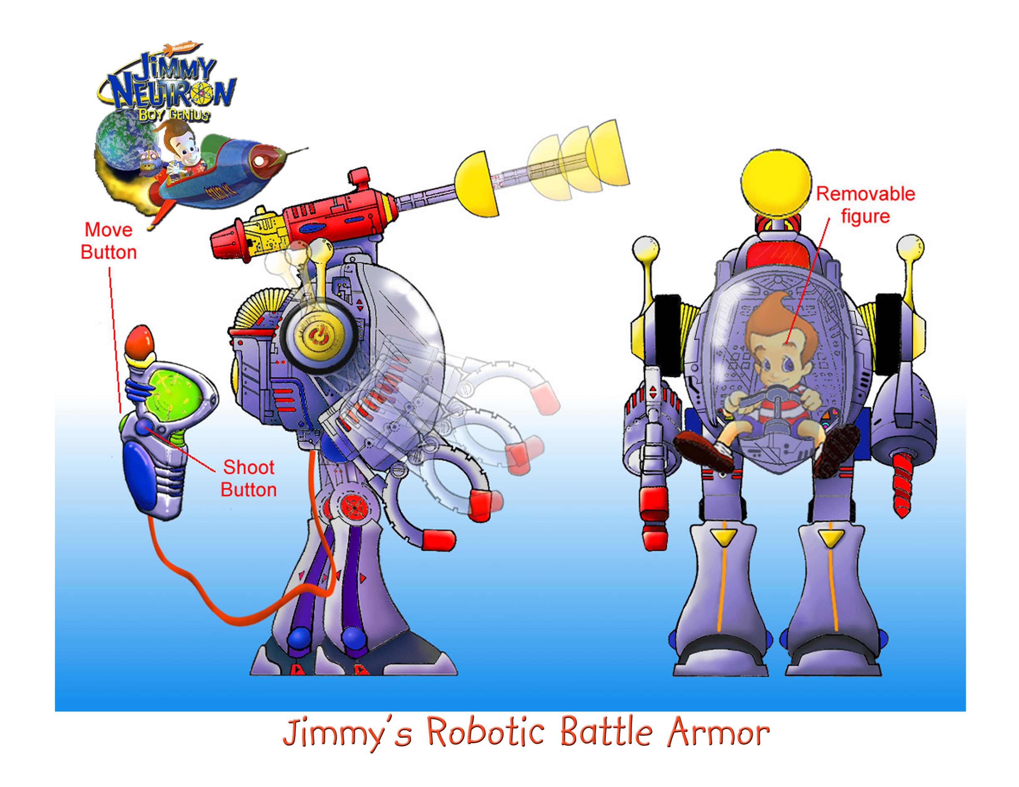 Jimmy Neutron by William Hirsch at Coroflot.com