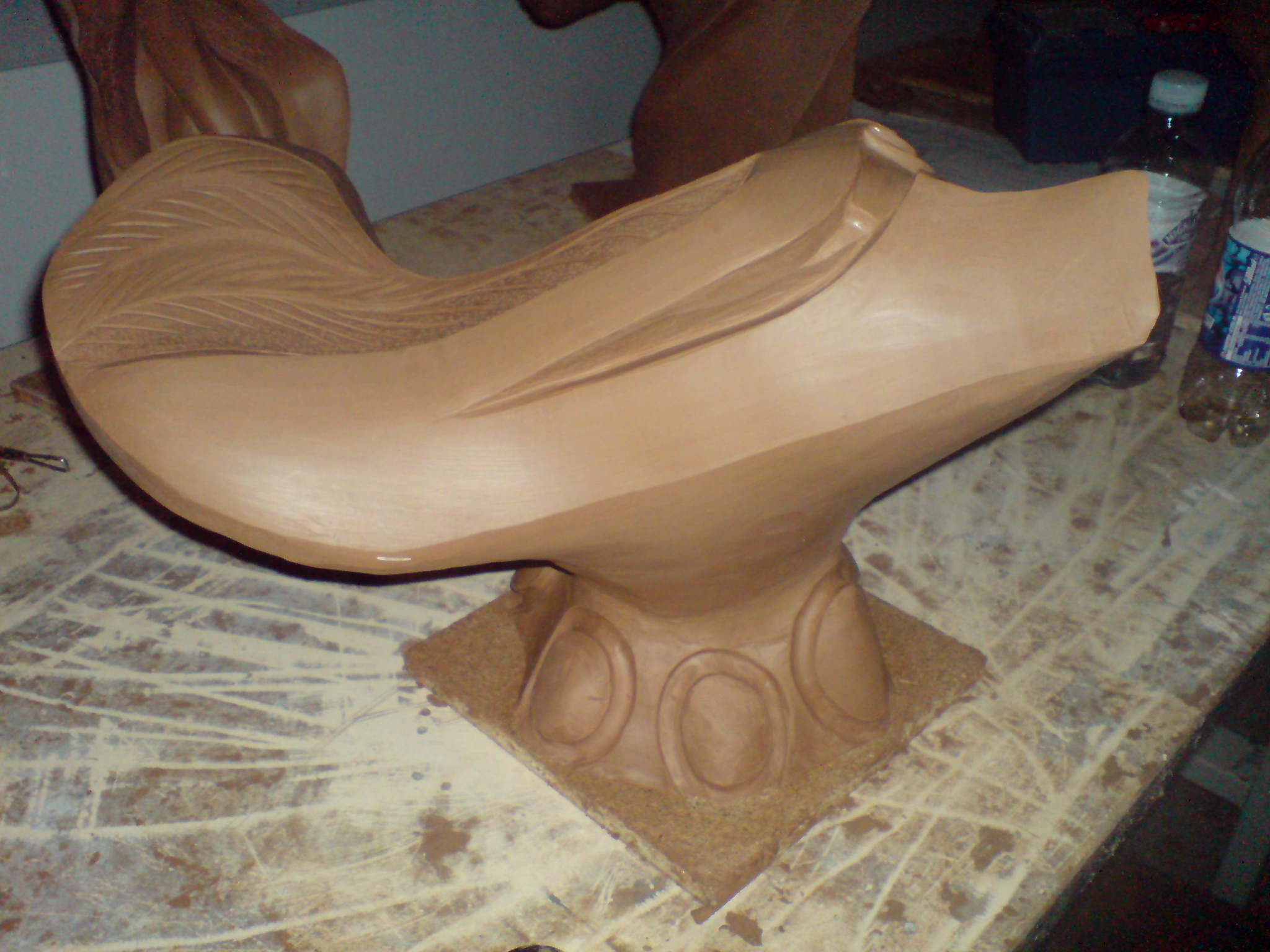 3d Clay sculpting project by Leon Keung at Coroflot.com