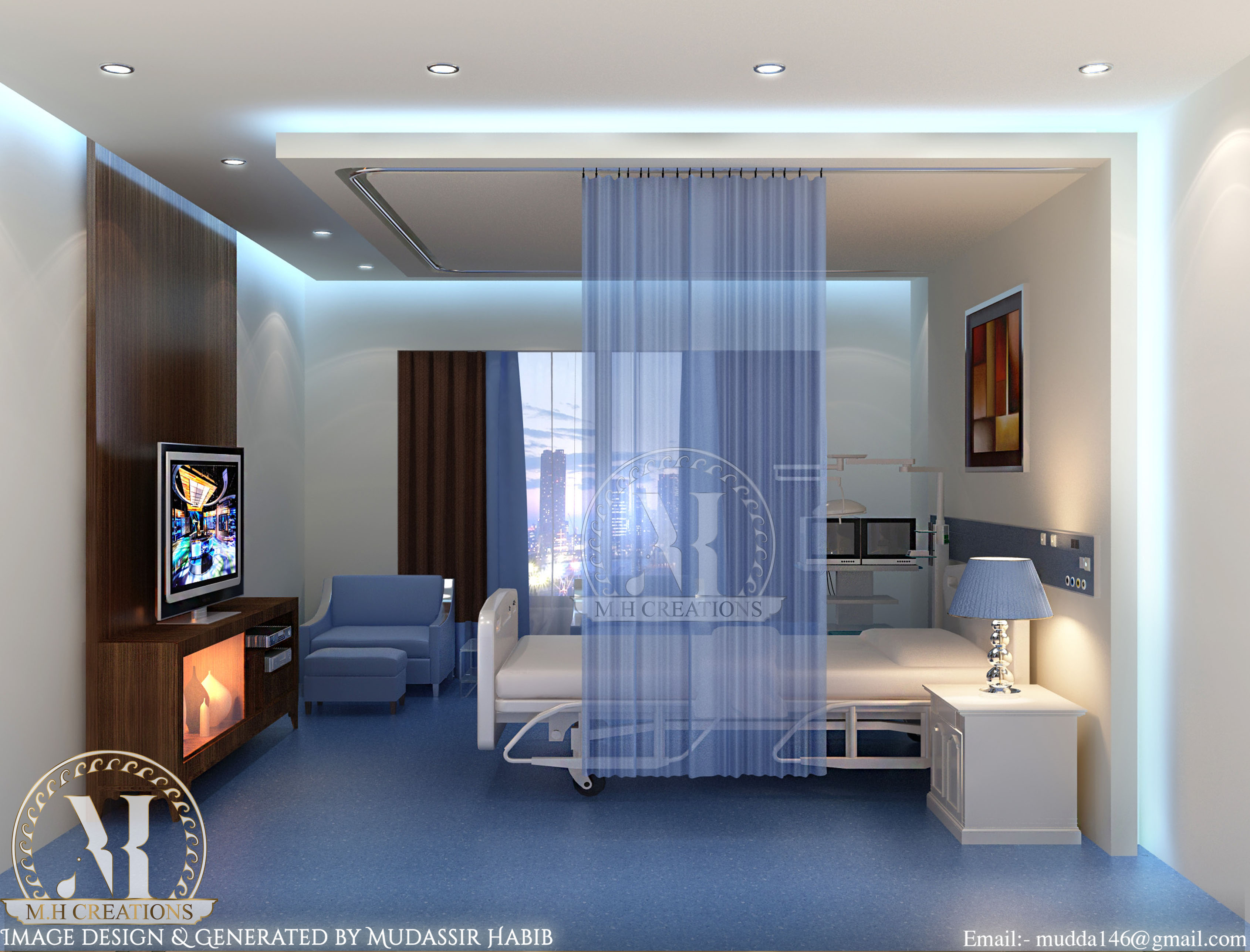 Hospital Building Interior by Mudassir Habib Creations by Mudassir ...