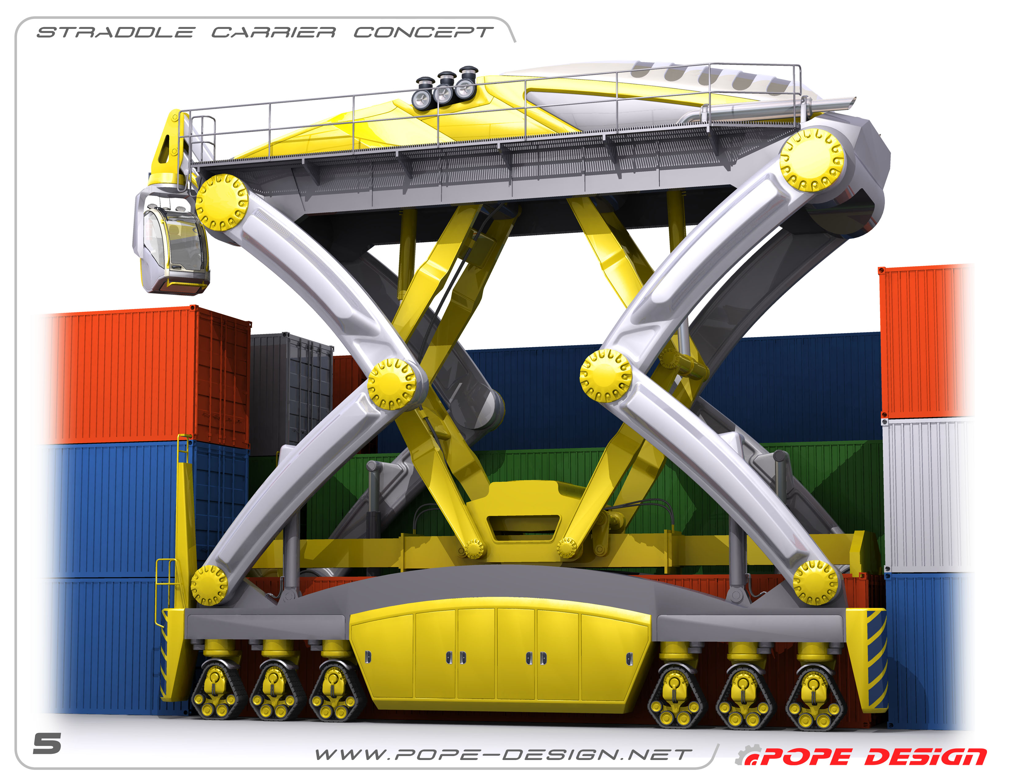 Straddle Carrier by Jon Pope at Coroflot.com
