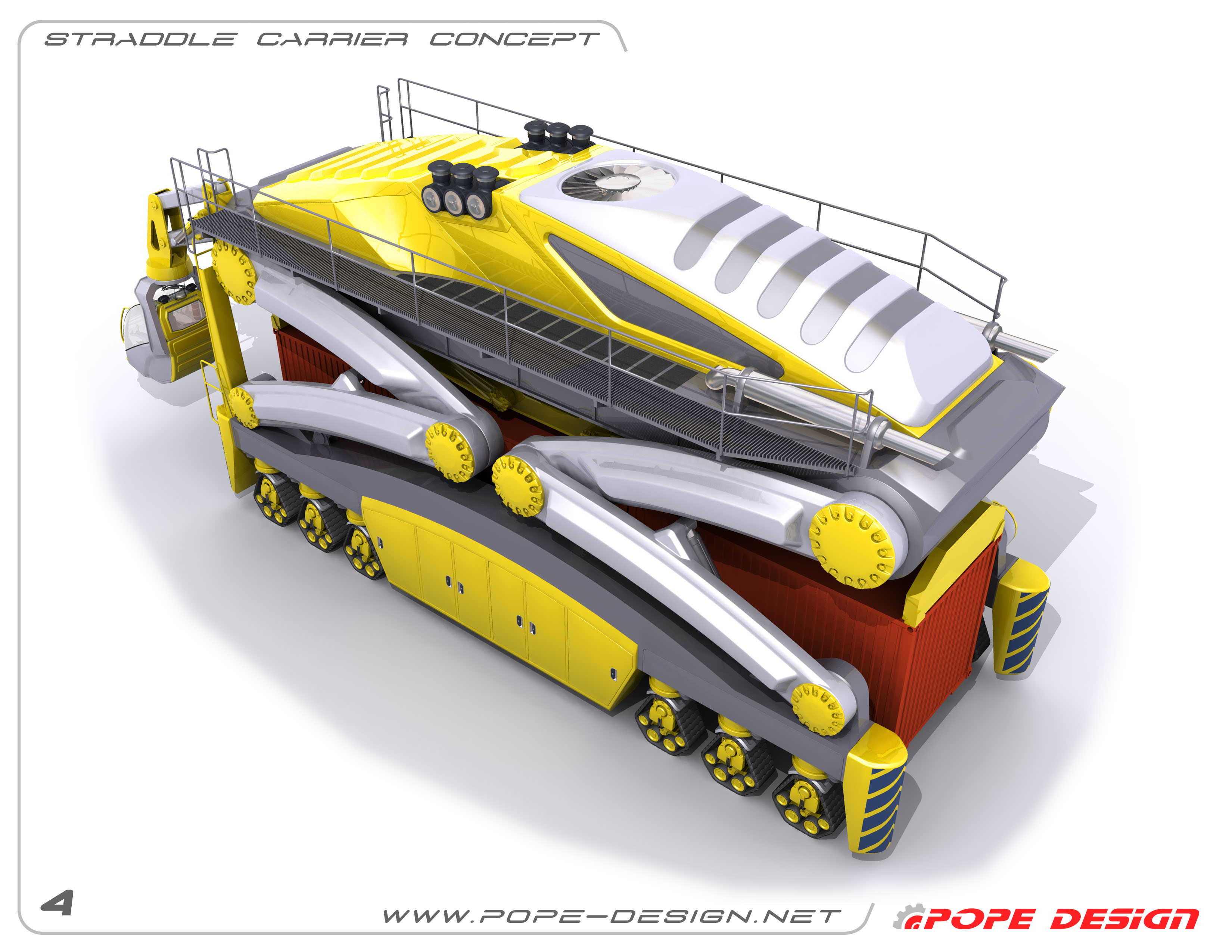 Straddle Carrier by Jon Pope at Coroflot.com