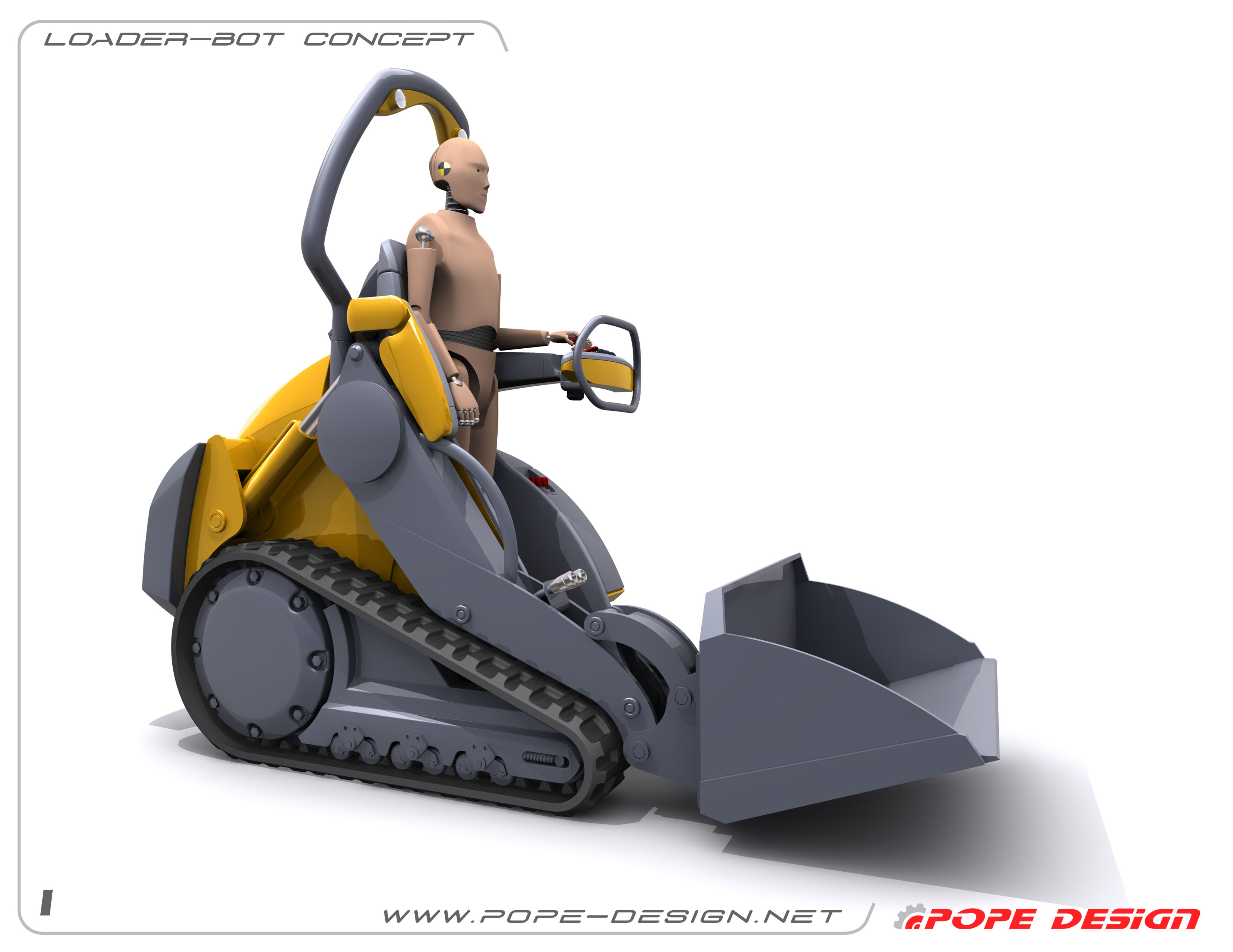 Loader-Bot by Jon Pope at Coroflot.com