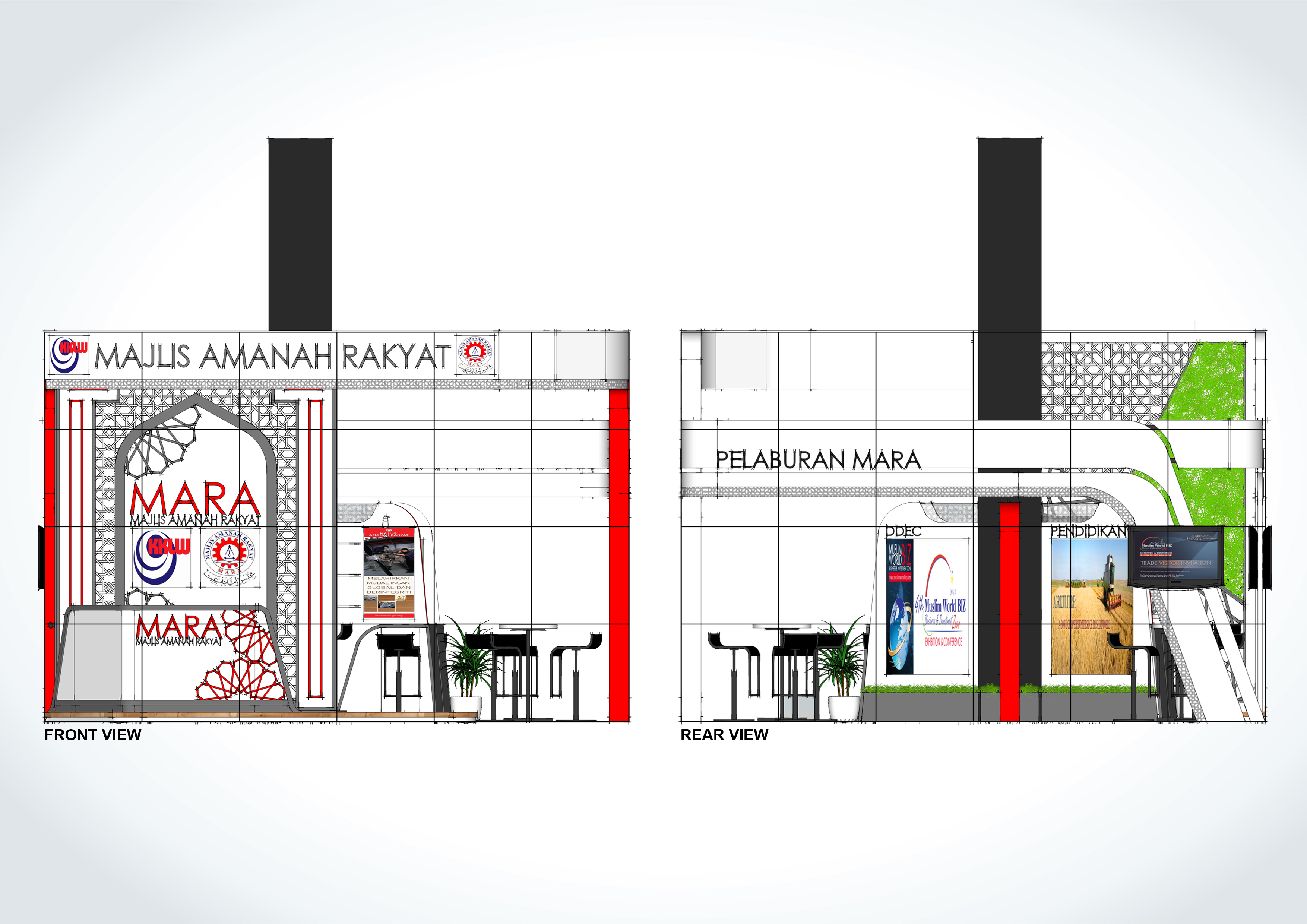 Stand Design by Wani Salim Design at Coroflot.com