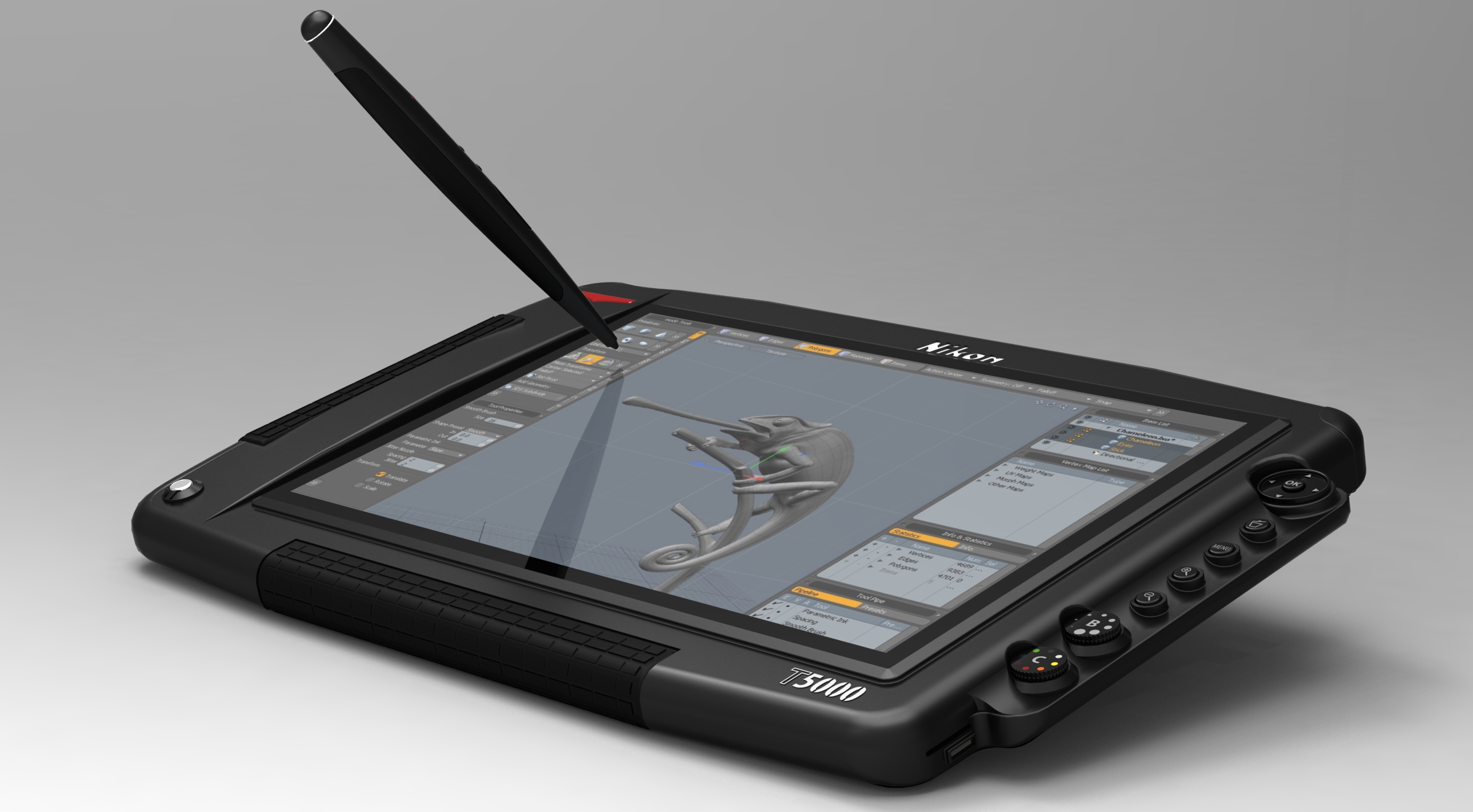 Nikon Tablet Concept by Patrick Jackson at Coroflot.com