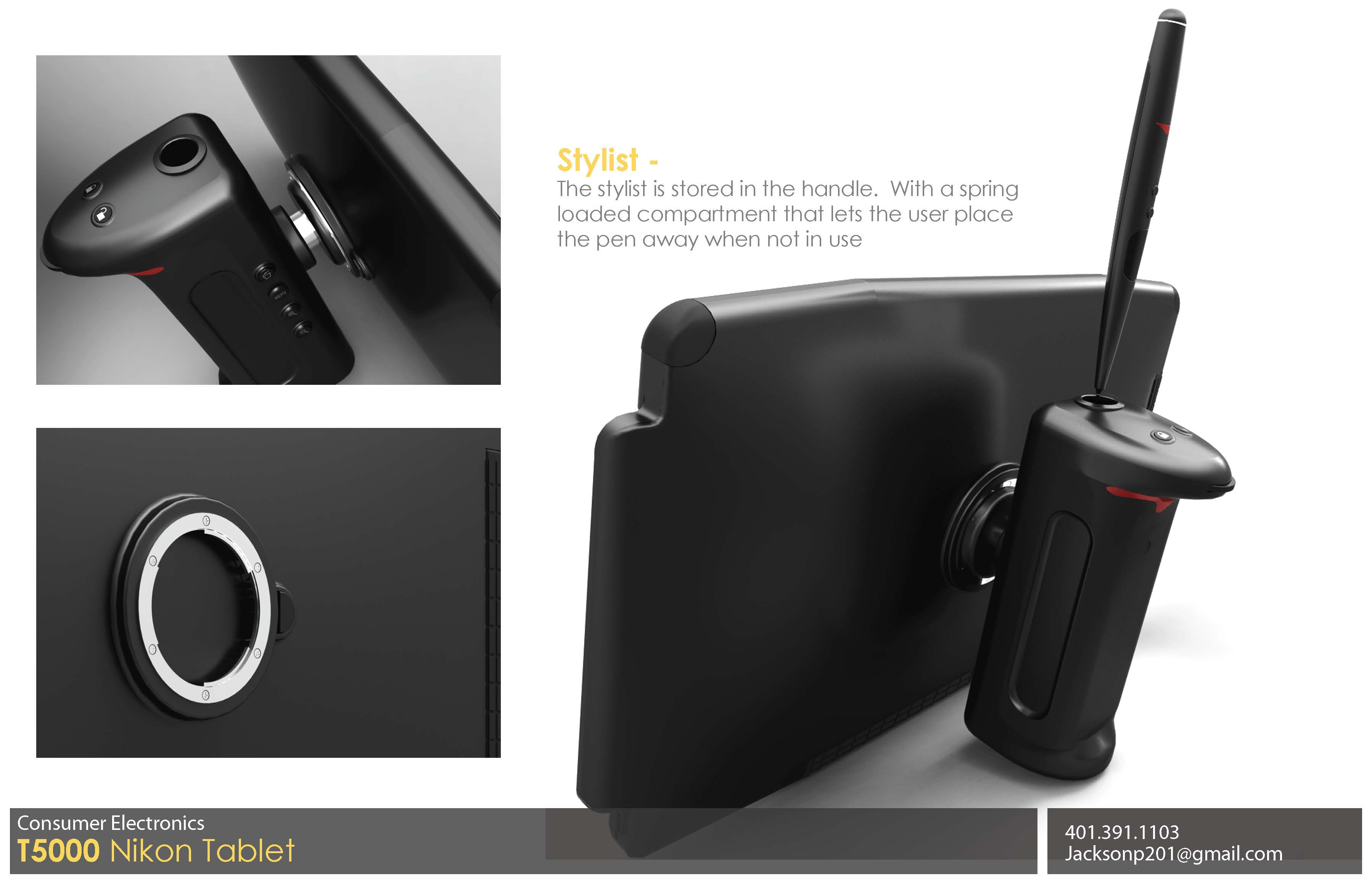Nikon Tablet Concept by Patrick Jackson at Coroflot.com
