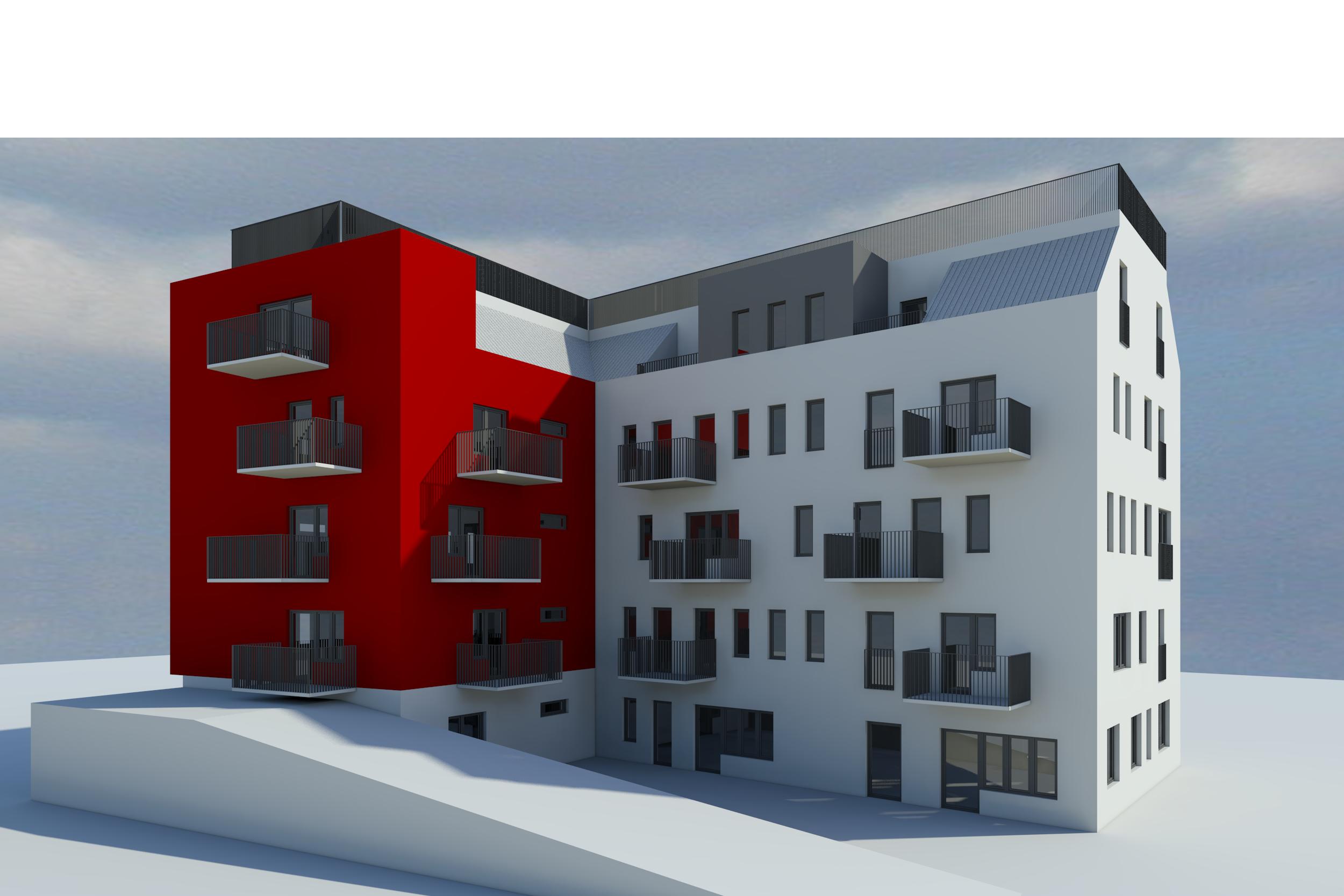 Vienna housing project by Aleksandar Jovanovic at Coroflot.com