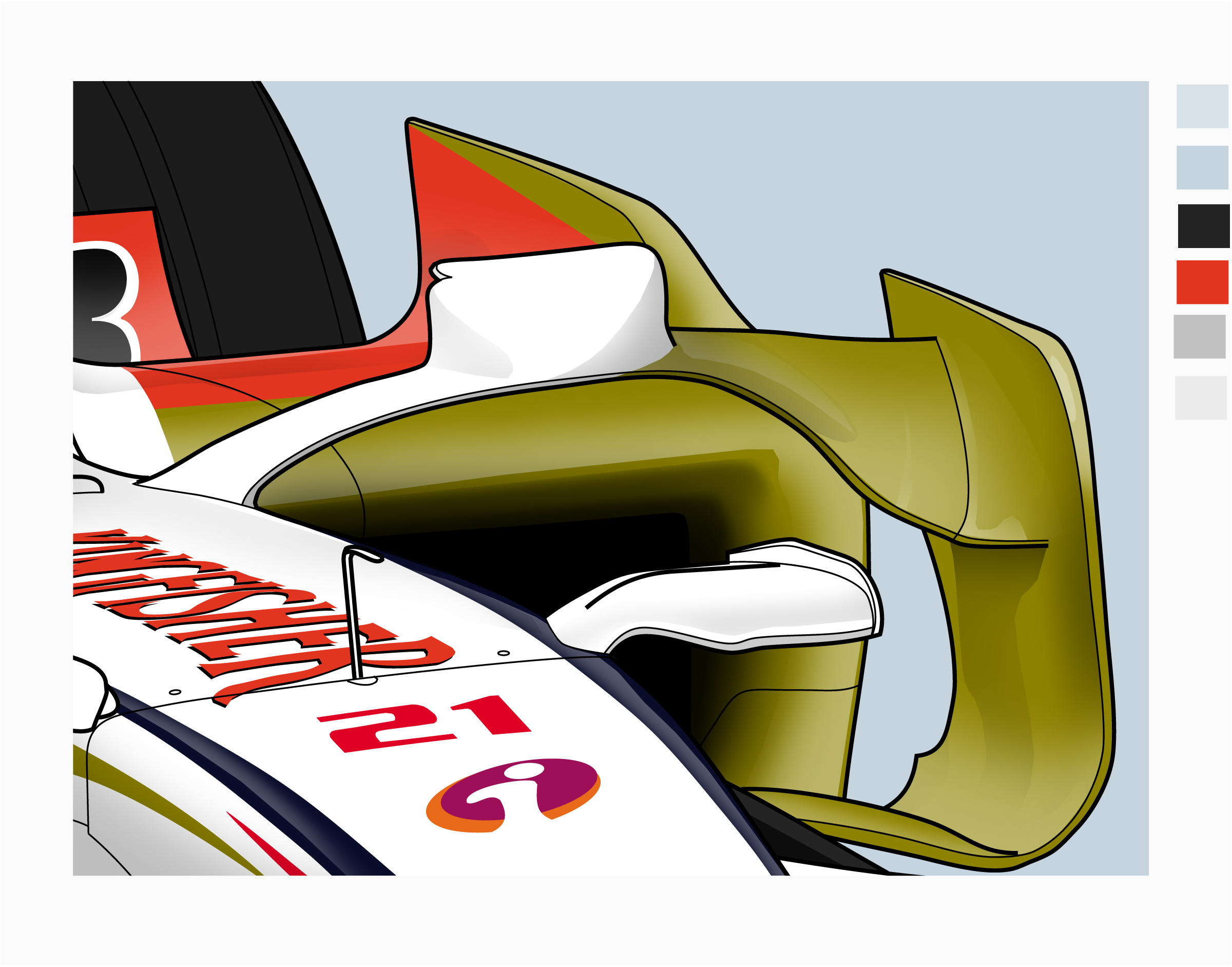 F1 Technical Drawings by Paul Laguette at Coroflot.com