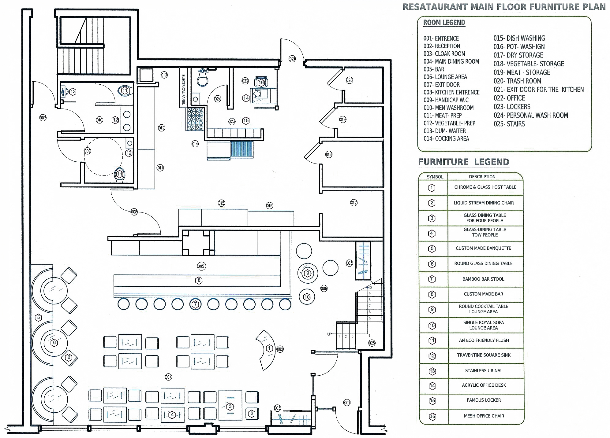 Restaurant by Borzou R at Coroflot.com