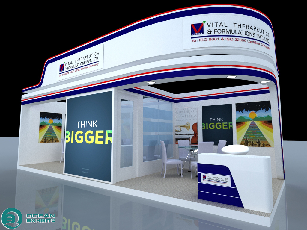 Exhibition Stall design by Shashikant Hankare at Coroflot.com