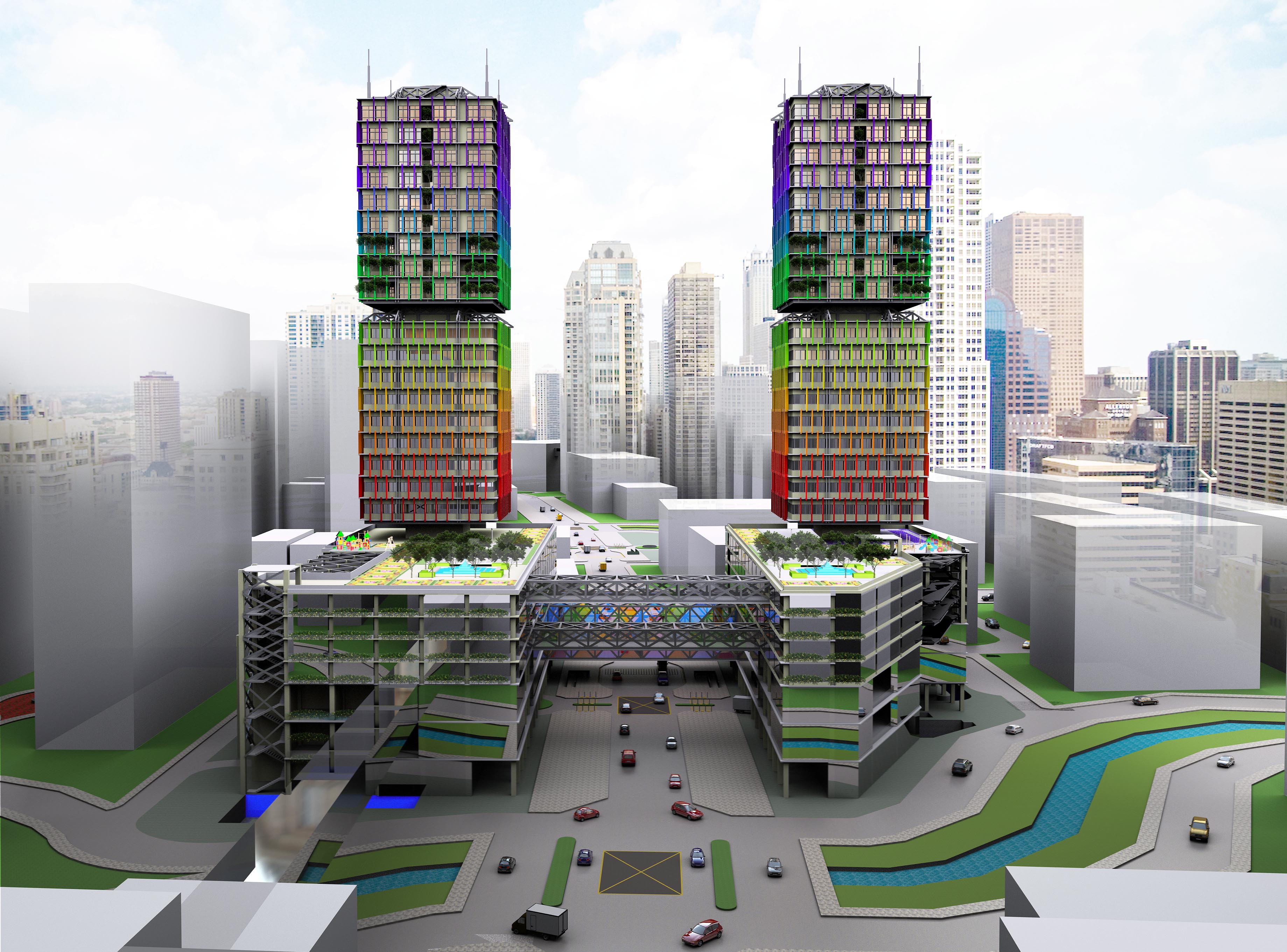 Mixed Use Building by Alvin Fernandez at Coroflot.com