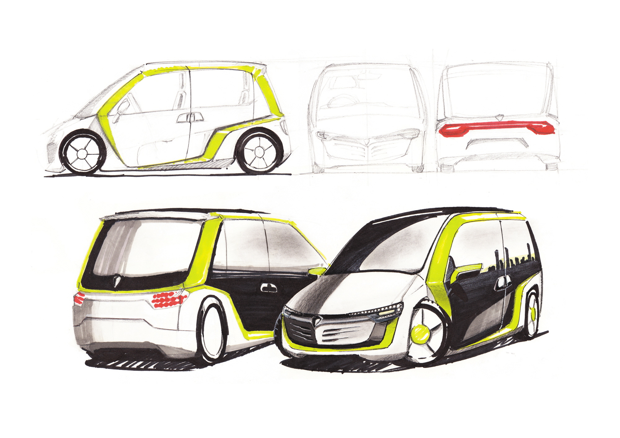 Proton City Car - Major Project by Najmi Rosdi at Coroflot.com