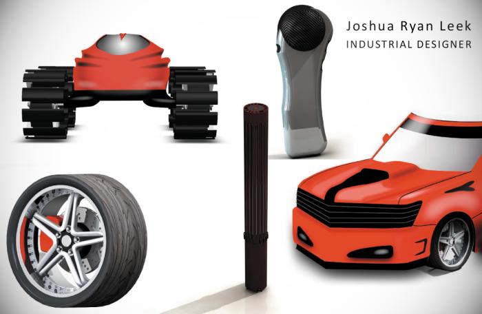 An upload by Joshua Leek on Coroflot: to the project Portfolios CLICK ...