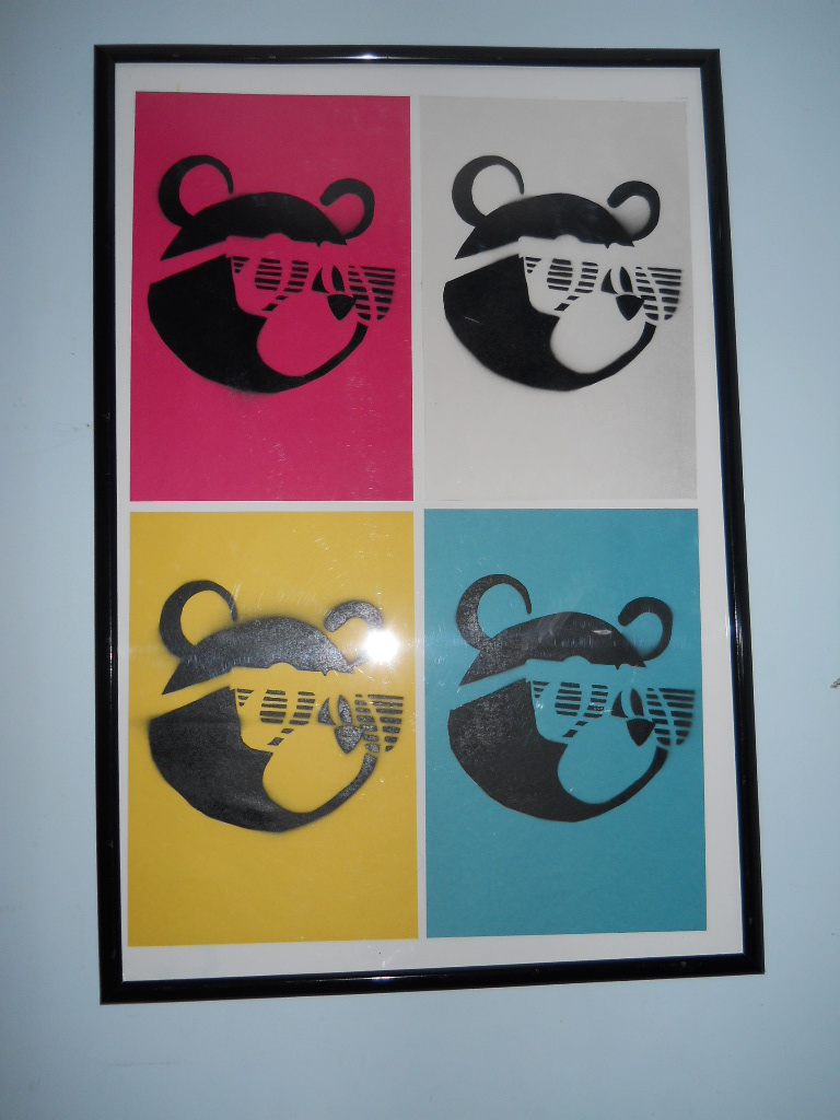 Kanye Stencil by Nate Peltier at Coroflot.com