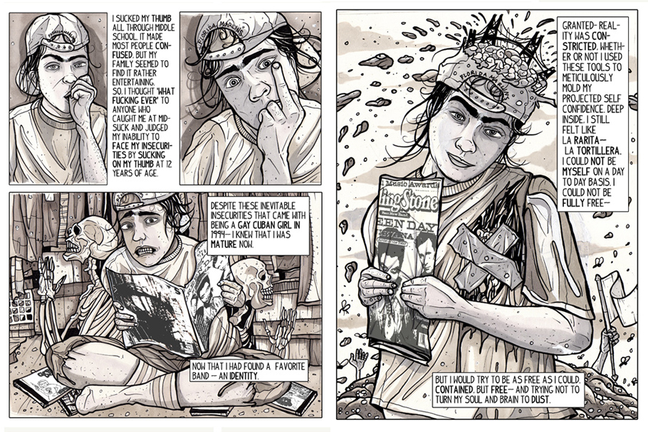GRAPHIC NOVEL EXCERPTS by Cristy C. Road at Coroflot.com
