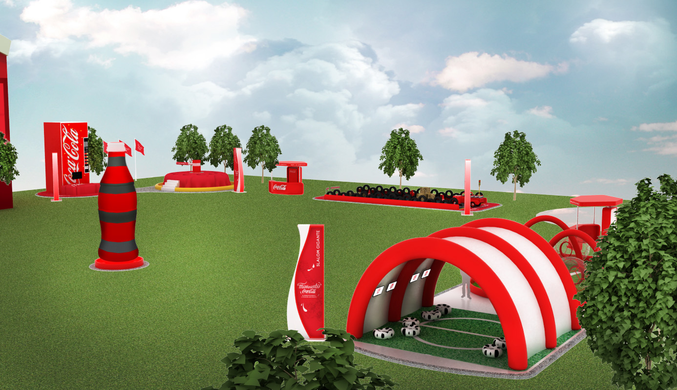 Coca Cola- parque carpas by Joss Pereyra at Coroflot.com