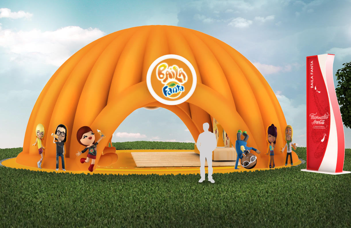 Coca Cola- parque carpas by Joss Pereyra at Coroflot.com