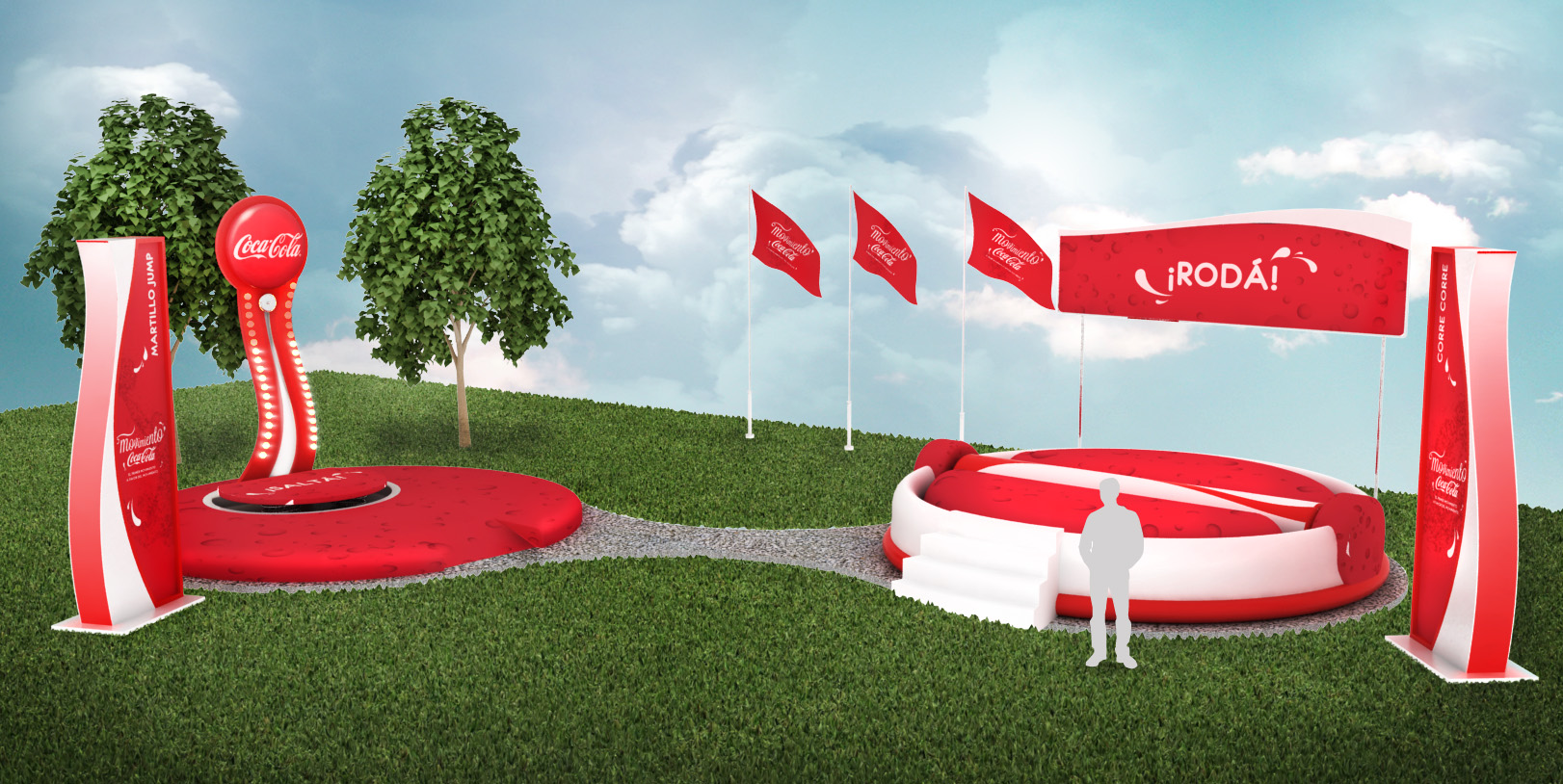 Coca Cola- parque carpas by Joss Pereyra at Coroflot.com