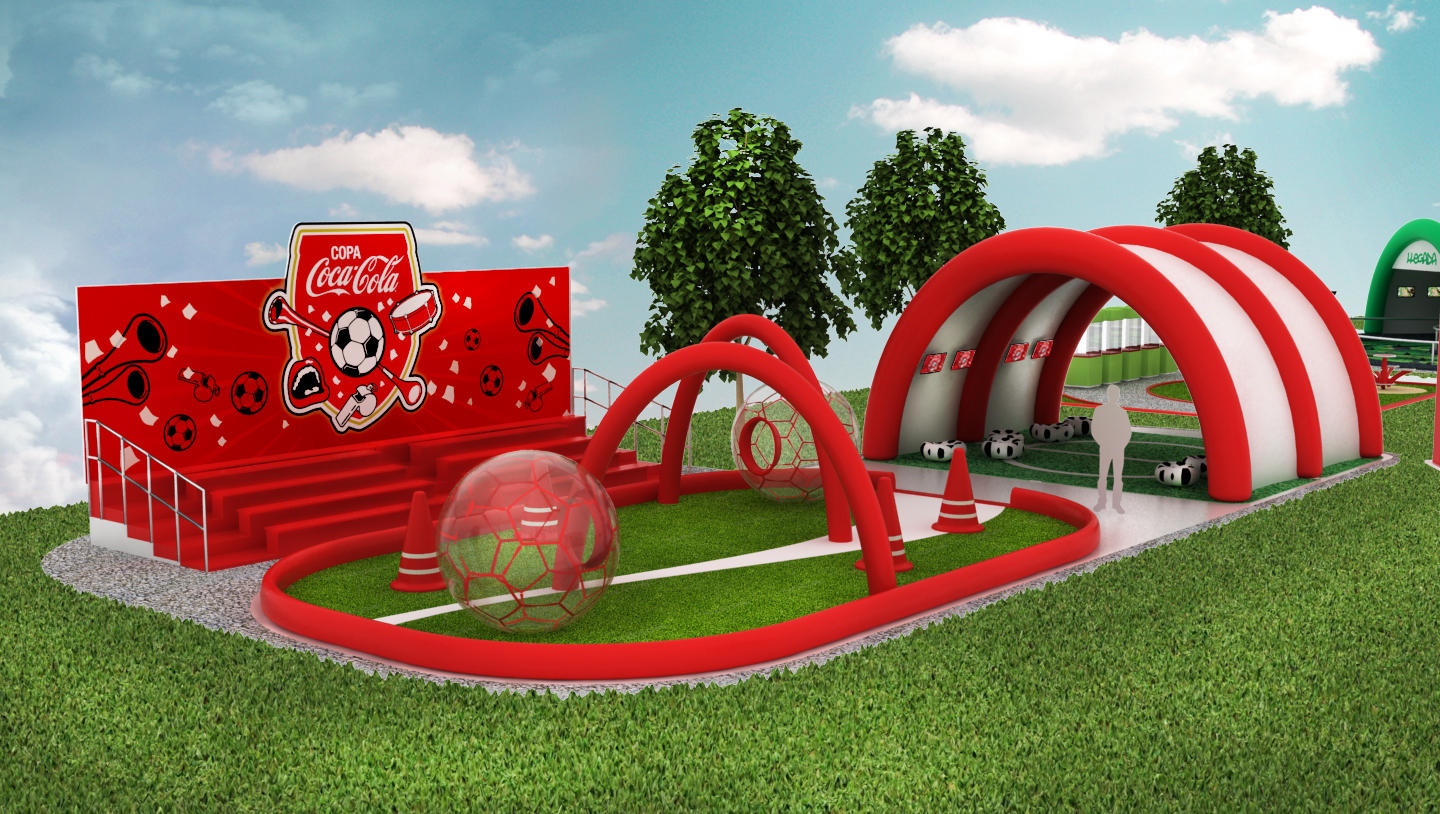 Coca Cola- parque carpas by Joss Pereyra at Coroflot.com