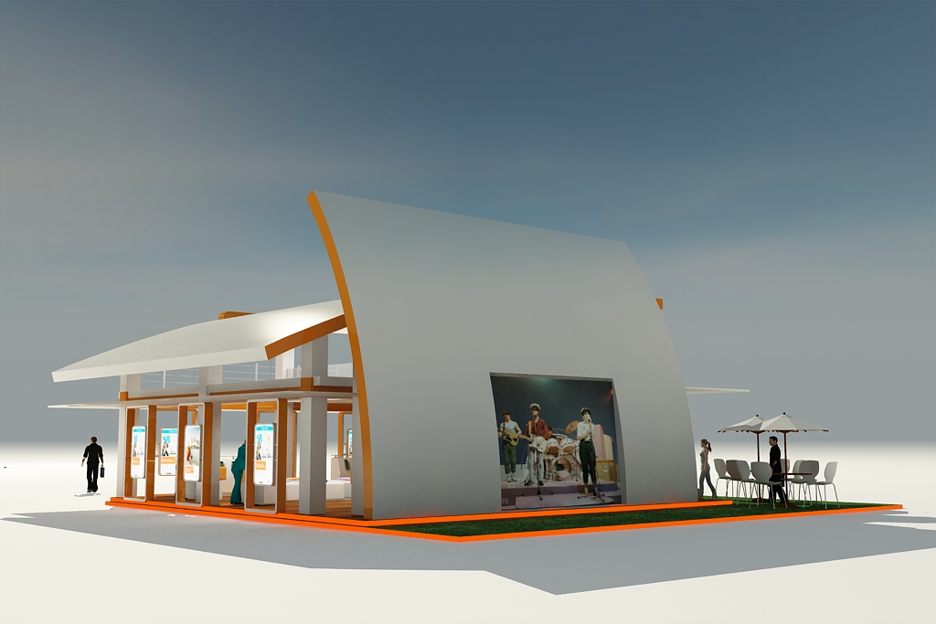 BNI BOOTH AT JAVA JAZZ 2013 by Rafiq Ahmad at Coroflot.com