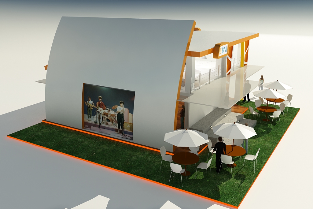 BNI BOOTH AT JAVA JAZZ 2013 by Rafiq Ahmad at Coroflot.com