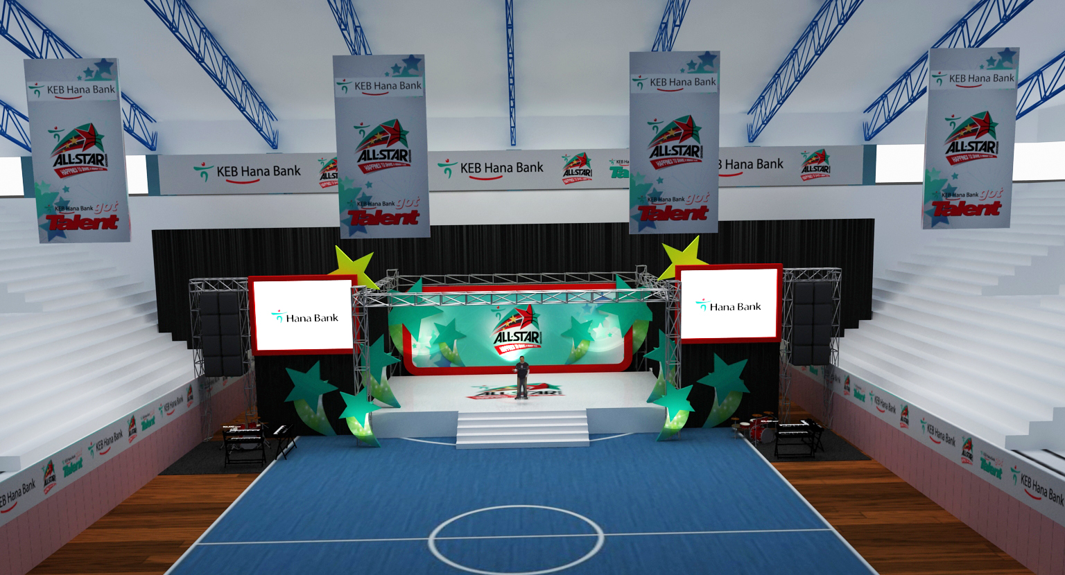 HANA BANK At Basket hall Senayan 2015 by Rafiq Ahmad at Coroflot.com