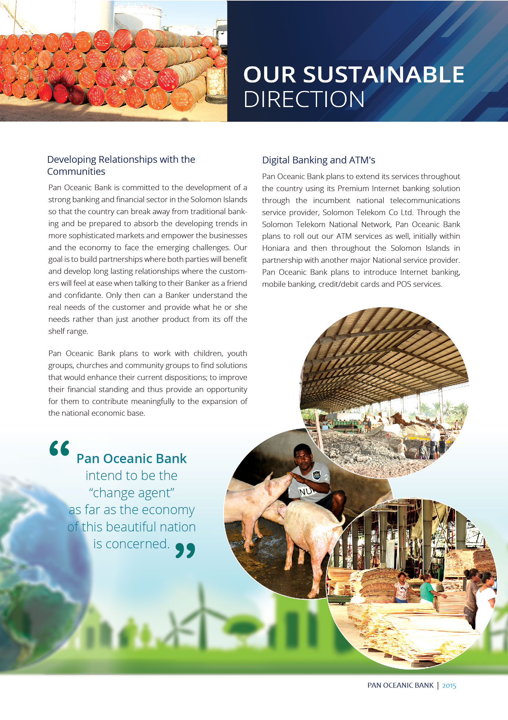 Pan Oceanic Bank Profile -Solomon Islands by Prasanthi Kottepola at ...