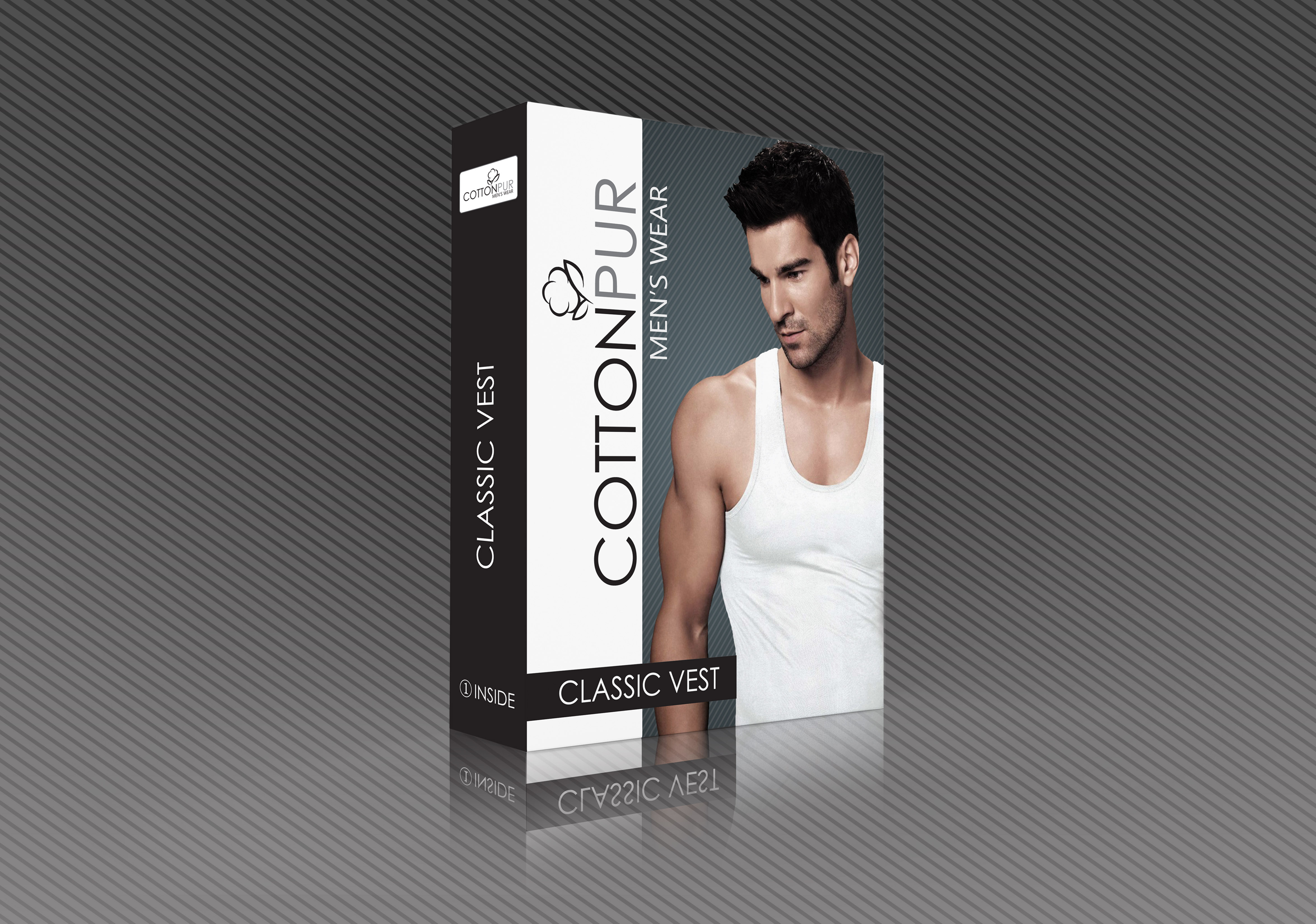 COTTONPUR MENS WARE PACKAGE DESIGN by Faizan Arshad at Coroflot.com