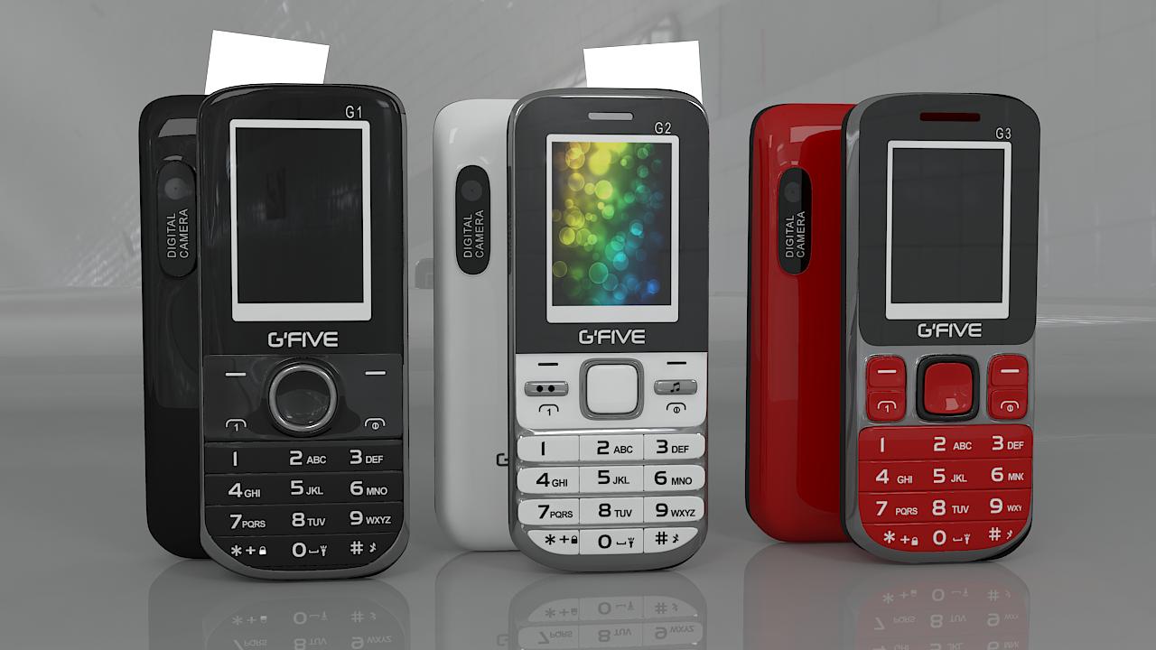 G Five Mobile 3d Model by Faizan Arshad at Coroflot.com