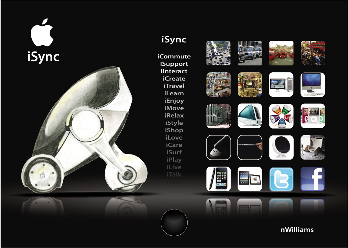 Apple iSync by Nathan Williams at Coroflot.com