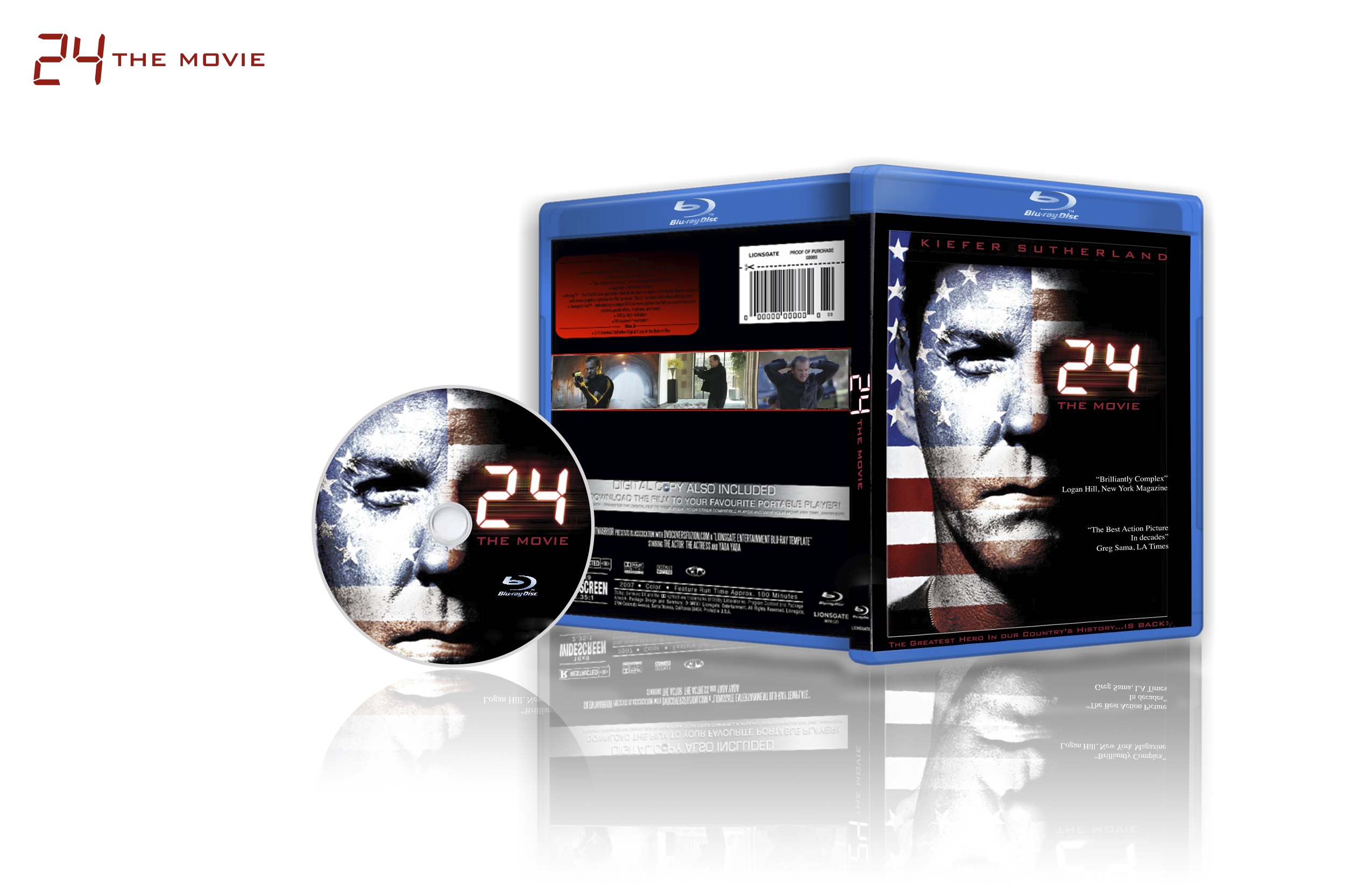 Movie Poster and DVD cover by Josh Burr at Coroflot.com