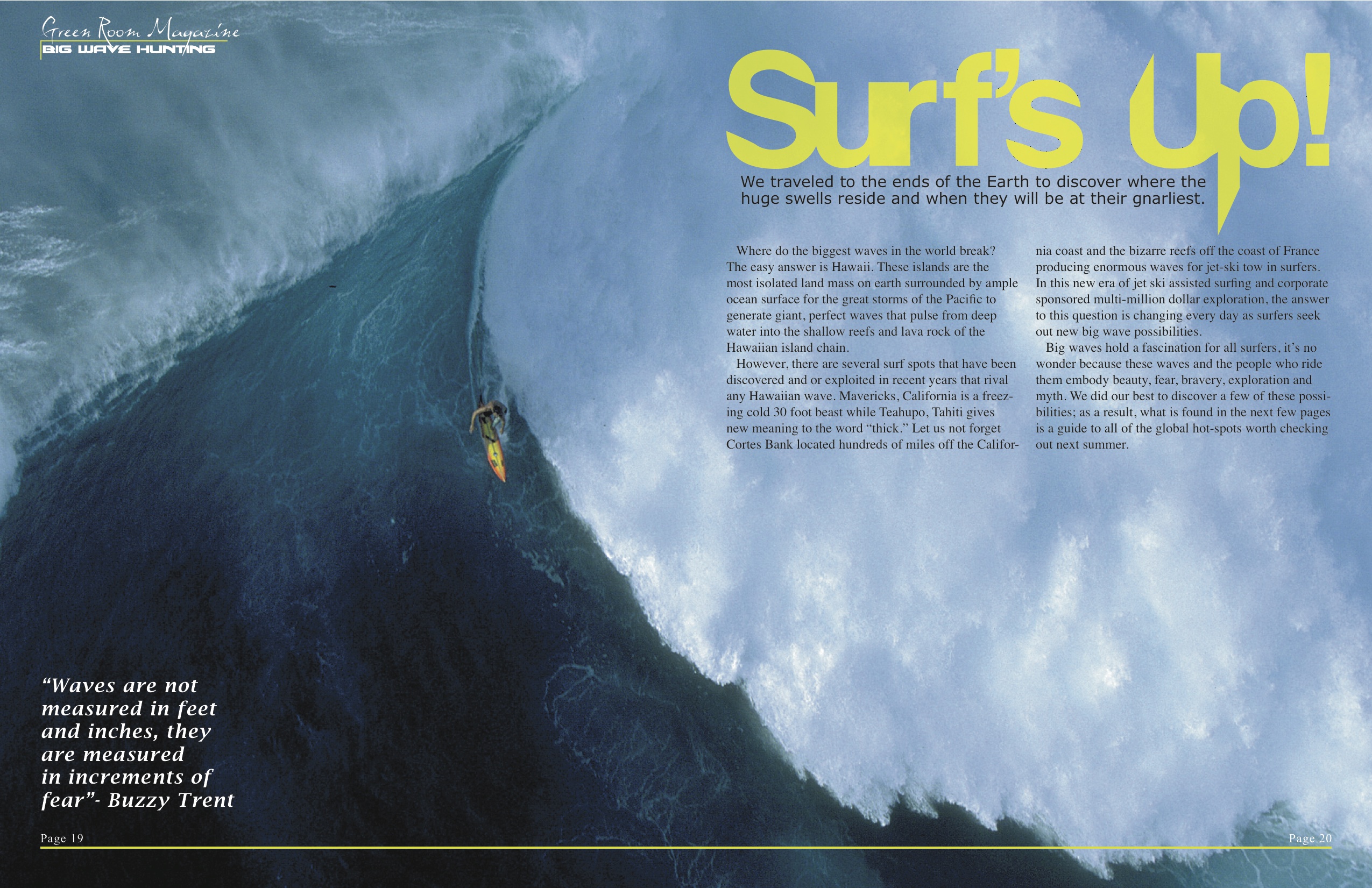 Surfing Magazine by Josh Burr at Coroflot.com