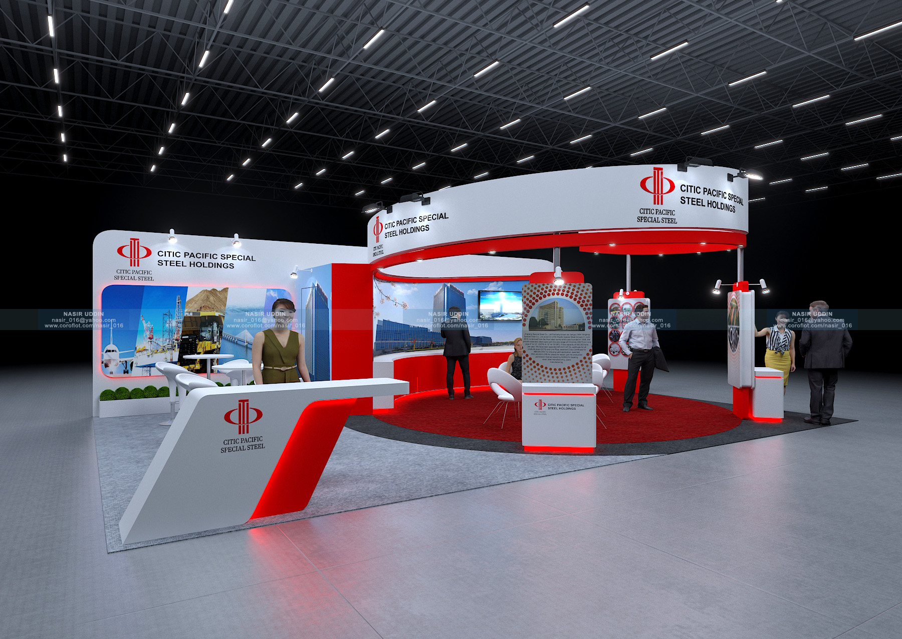 Exhibition Booth 2019 by Nasir Uddin at Coroflot.com