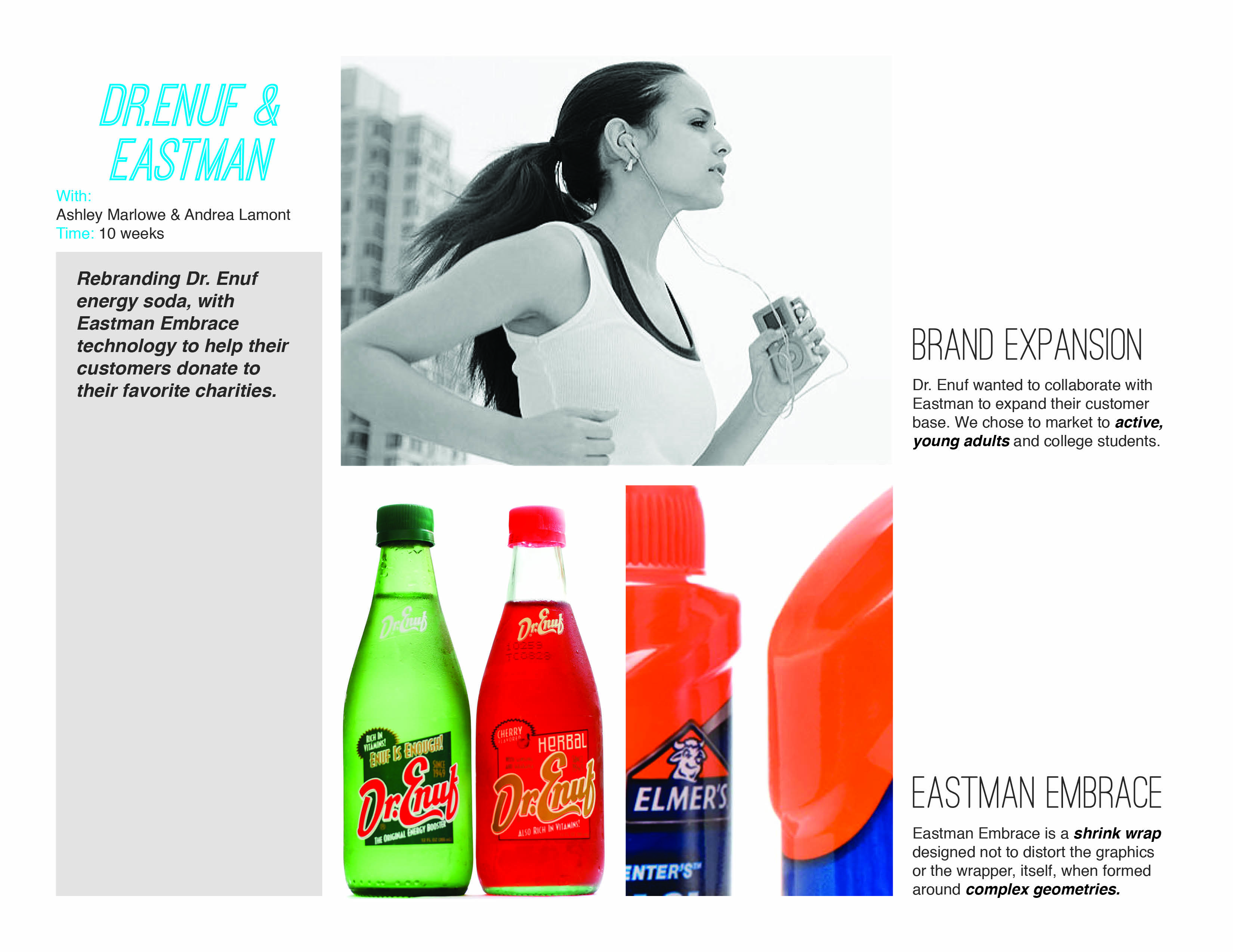 Dr. Enuf Rebranding by Graham Wilson at Coroflot.com