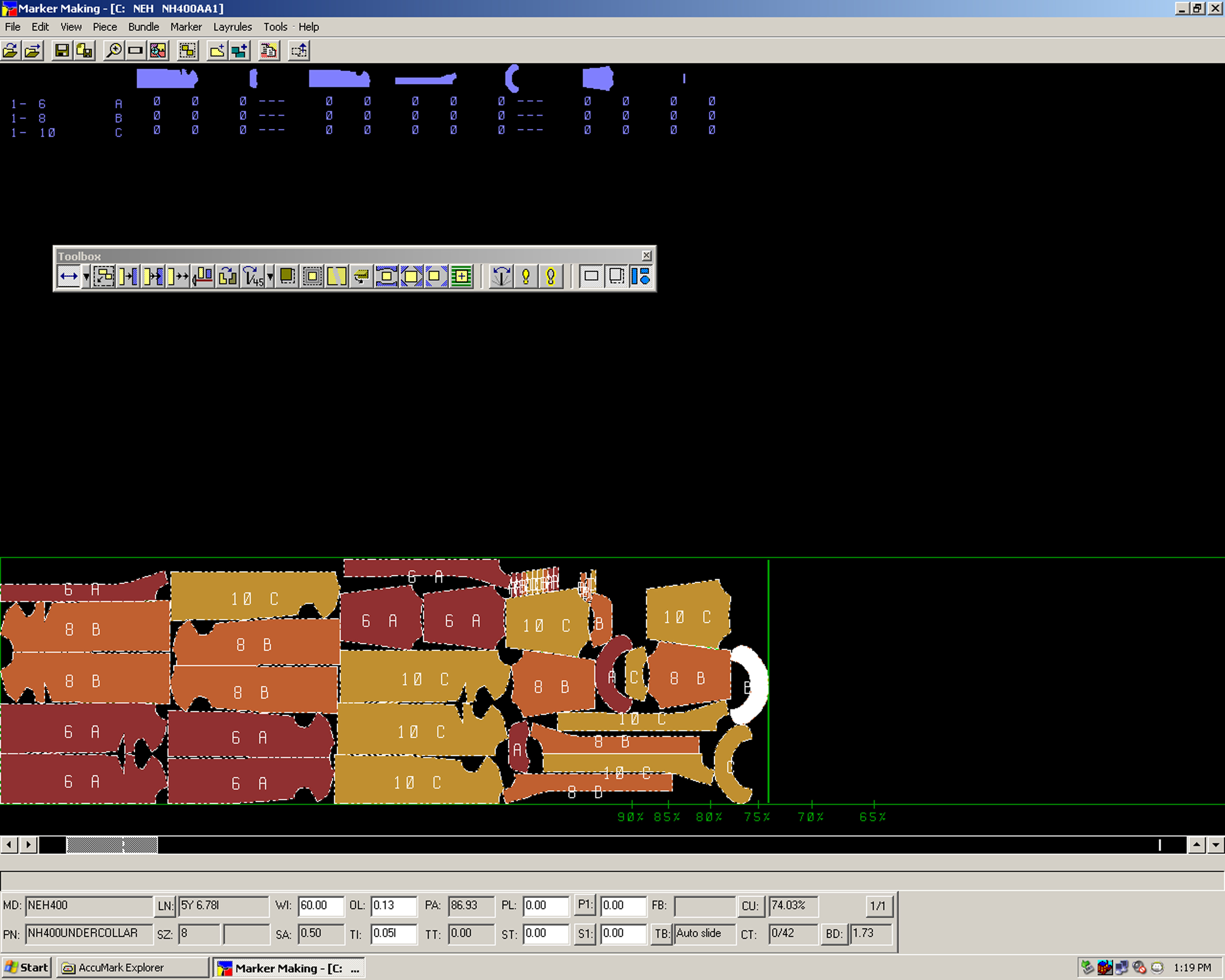 Gerber Accumark by Nikki Hart at Coroflot.com