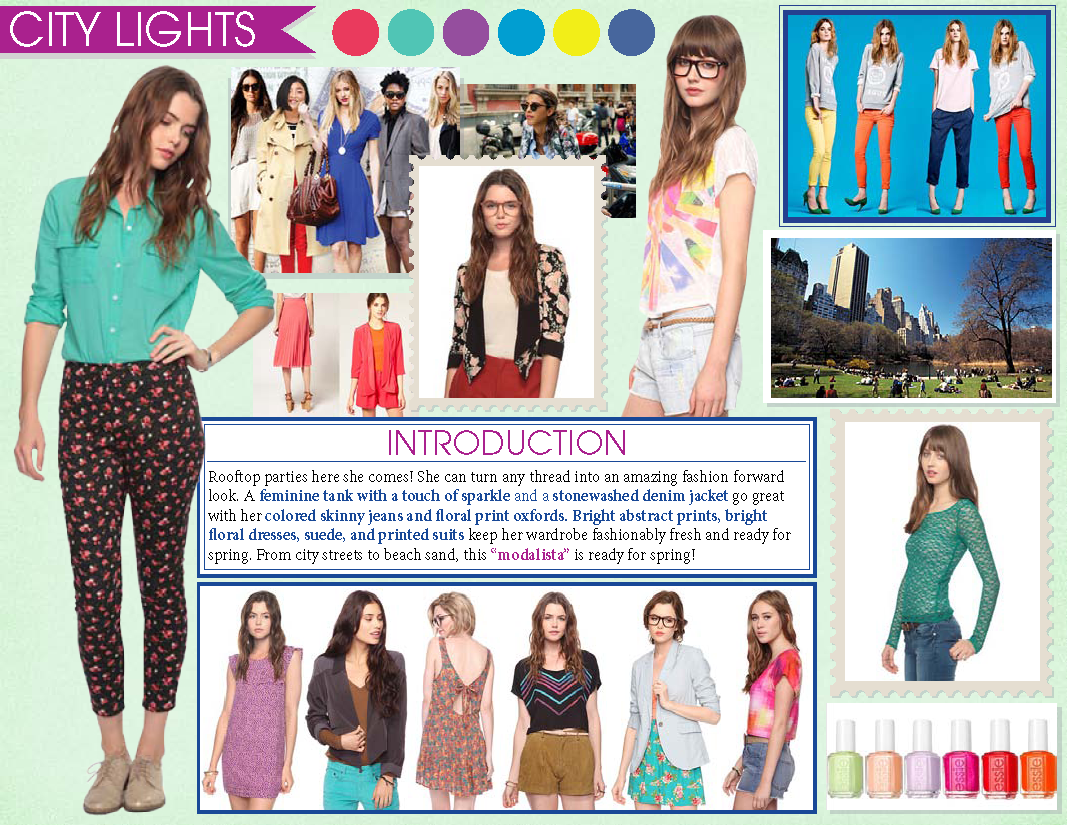 Fashion Trend Collages by Elsy Mendez at Coroflot.com