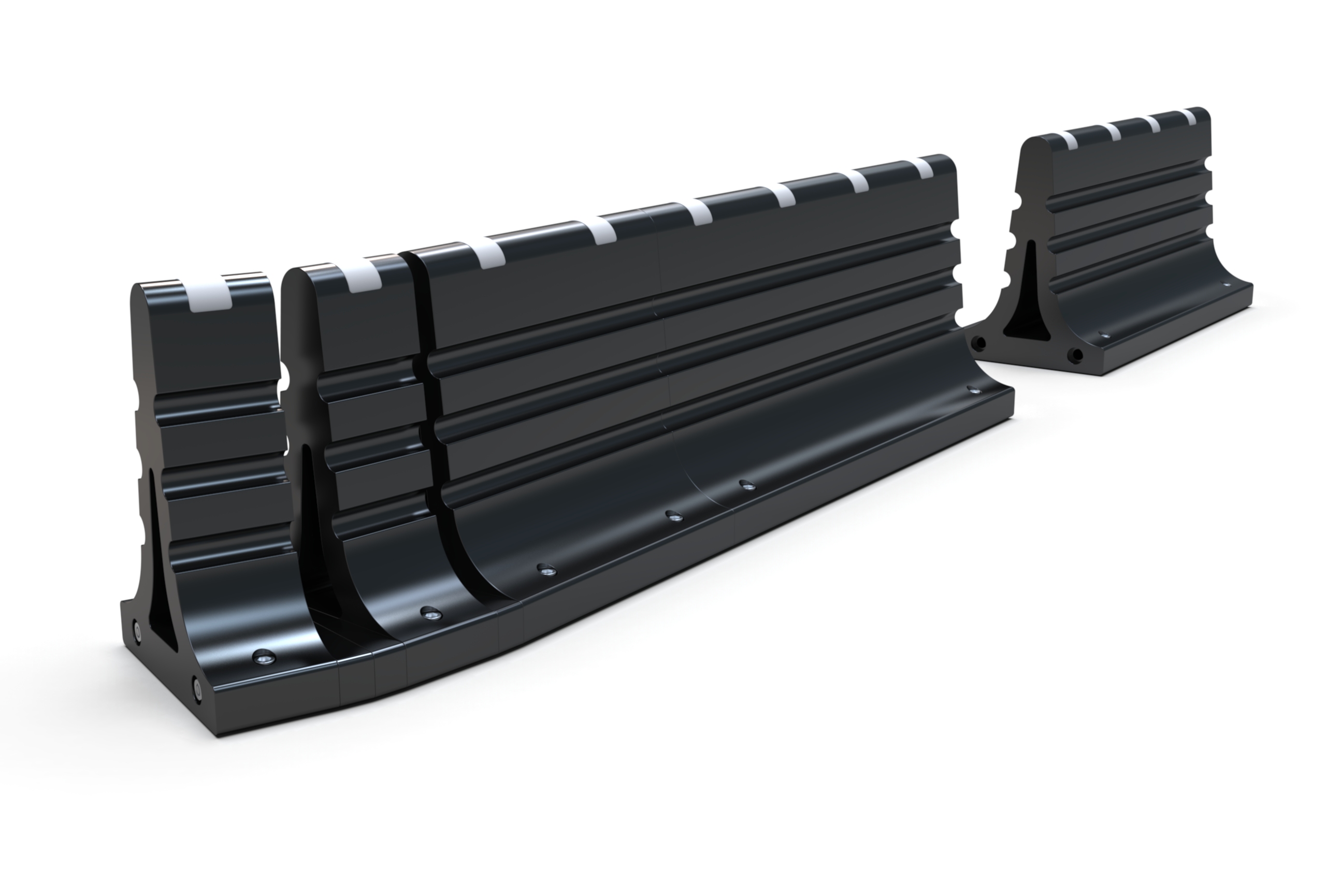 bike lane separator by Rafael Mohr at Coroflot.com