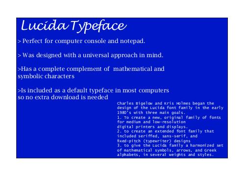 An upload by Andrew Provencher on Coroflot: to the project typography ...