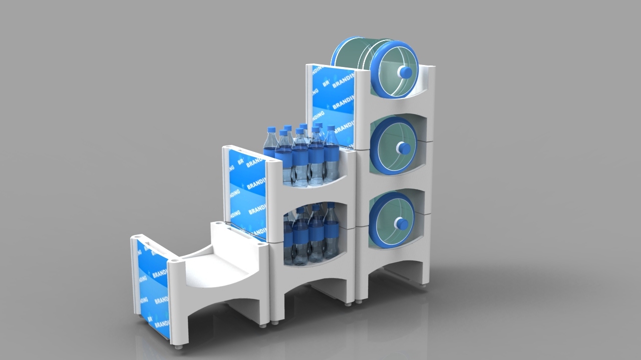 Bottle Display Solution by Atul Singh at Coroflot.com