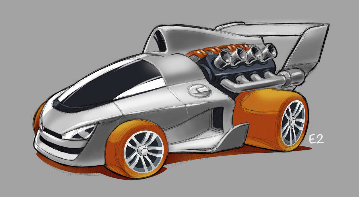 Toys sketches and drawings by Creattak product creation at Coroflot.com