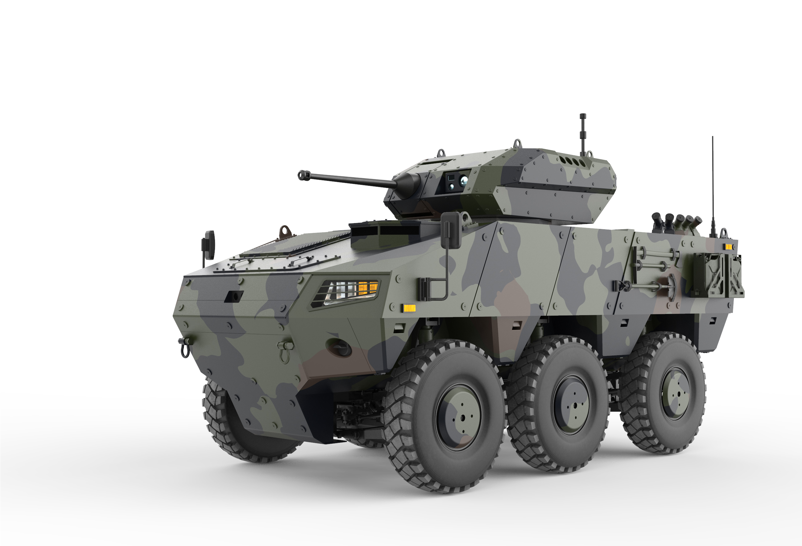 6x6 Armored Military Vehicle by arif madanoglu at Coroflot.com