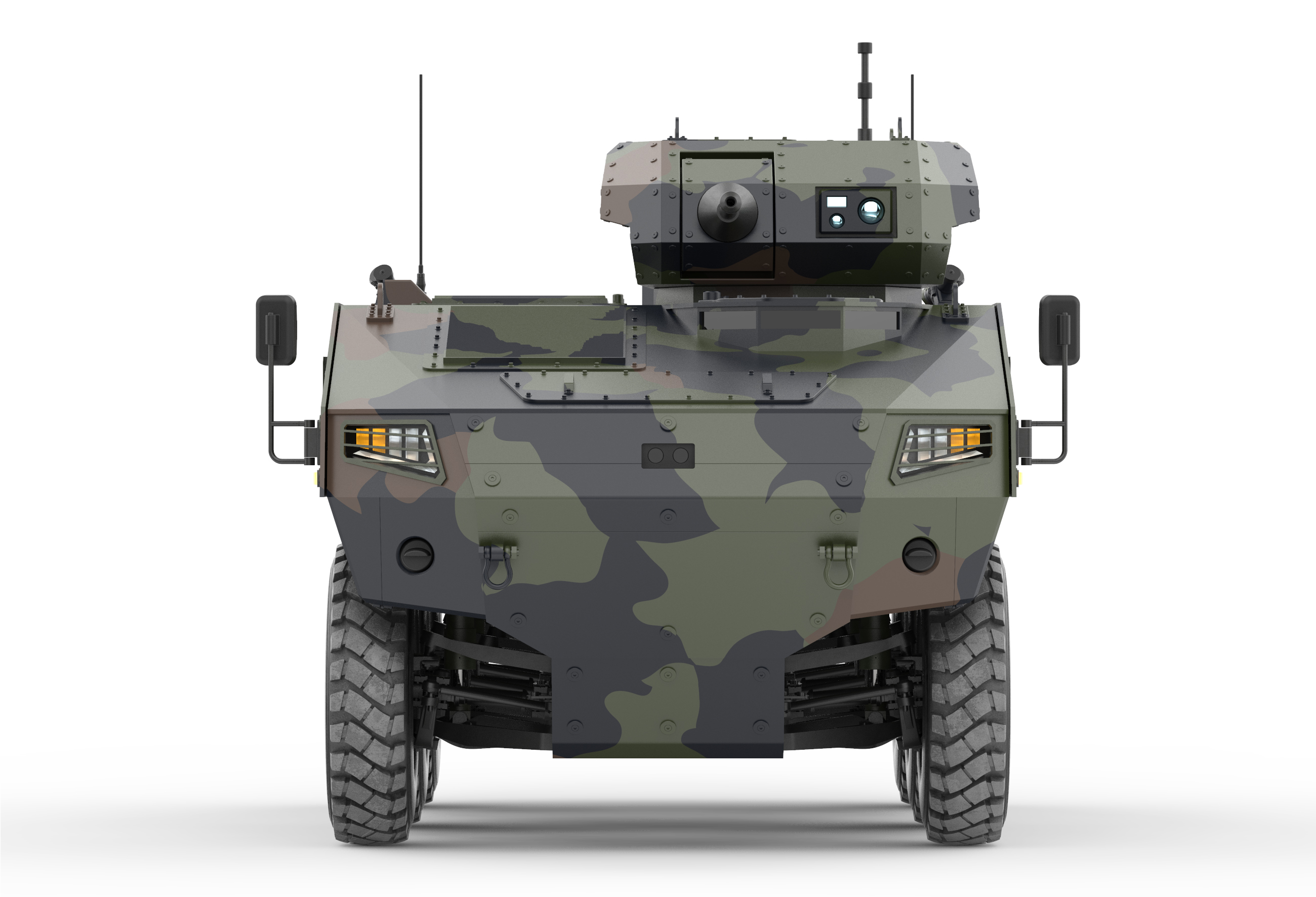 6x6 Armored Military Vehicle by arif madanoglu at Coroflot.com