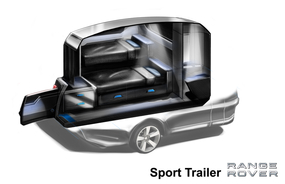 Range Rover Trailer Concept by Scott Martin at Coroflot.com