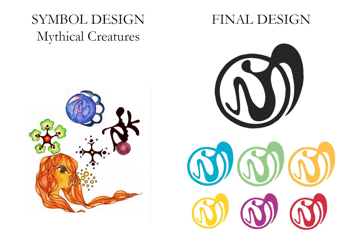 Symbol Design - Mythical Creatures by Simone Sen Poovaiah at Coroflot.com