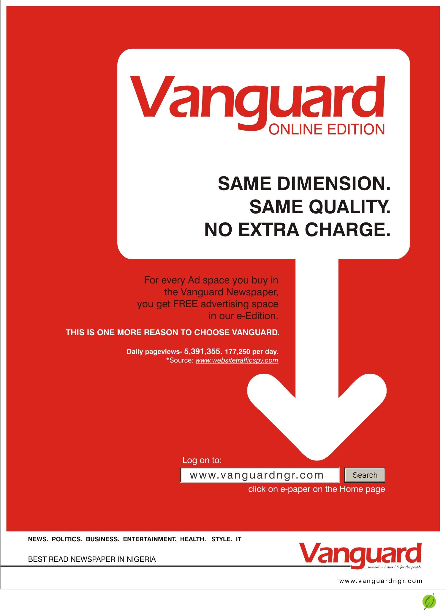 VANGUARD/ GTBANK ADS by Kola' Omisore at Coroflot.com