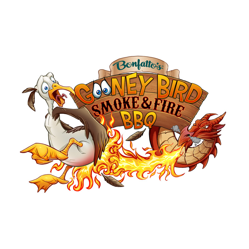 Gooney Bird Logo by Brian Allen at Coroflot.com