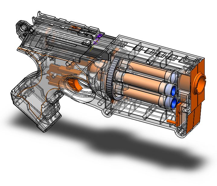 Nerf Gun by Chris Blackburn at Coroflot.com