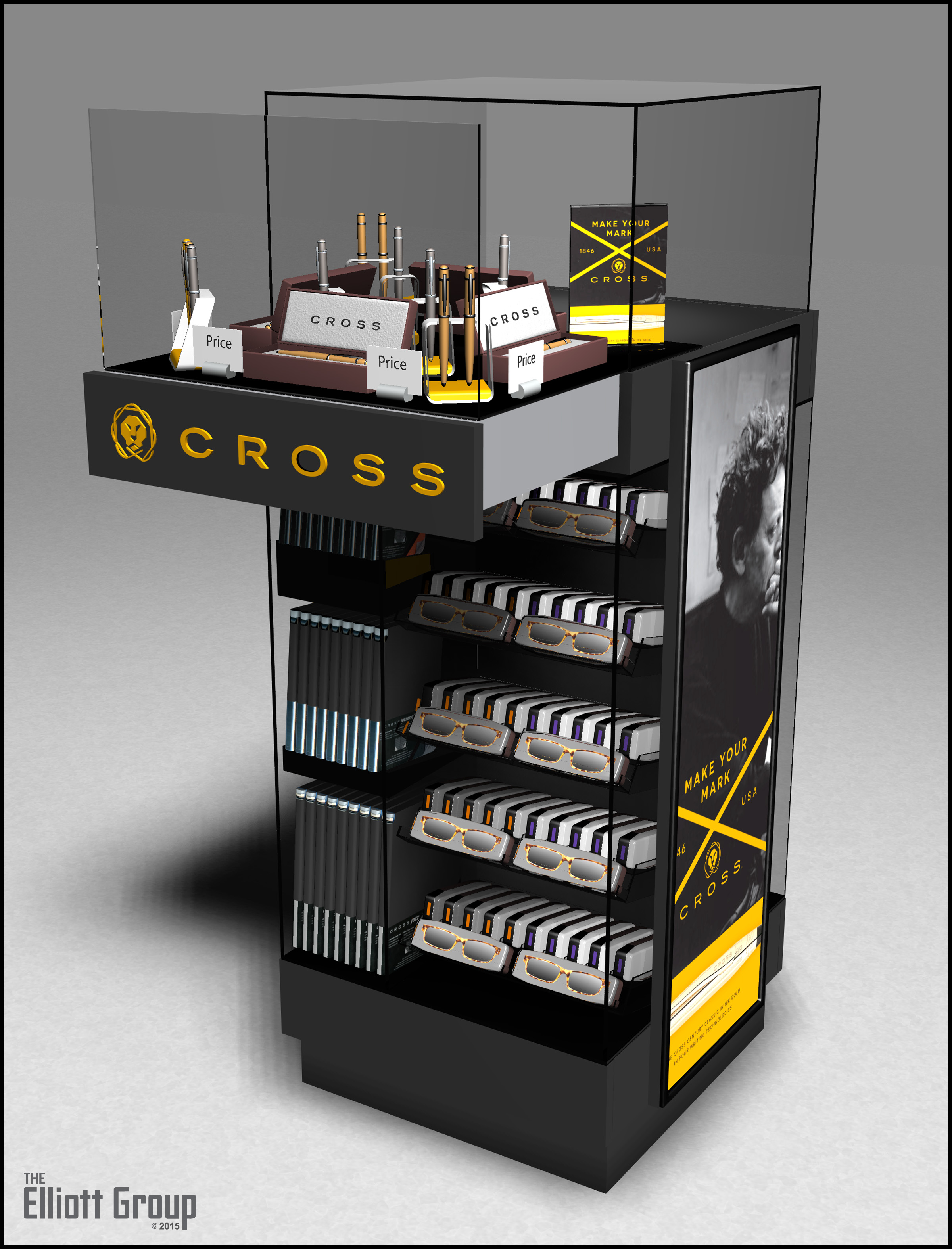 Cross Travel Display by Ian Gilley at Coroflot.com